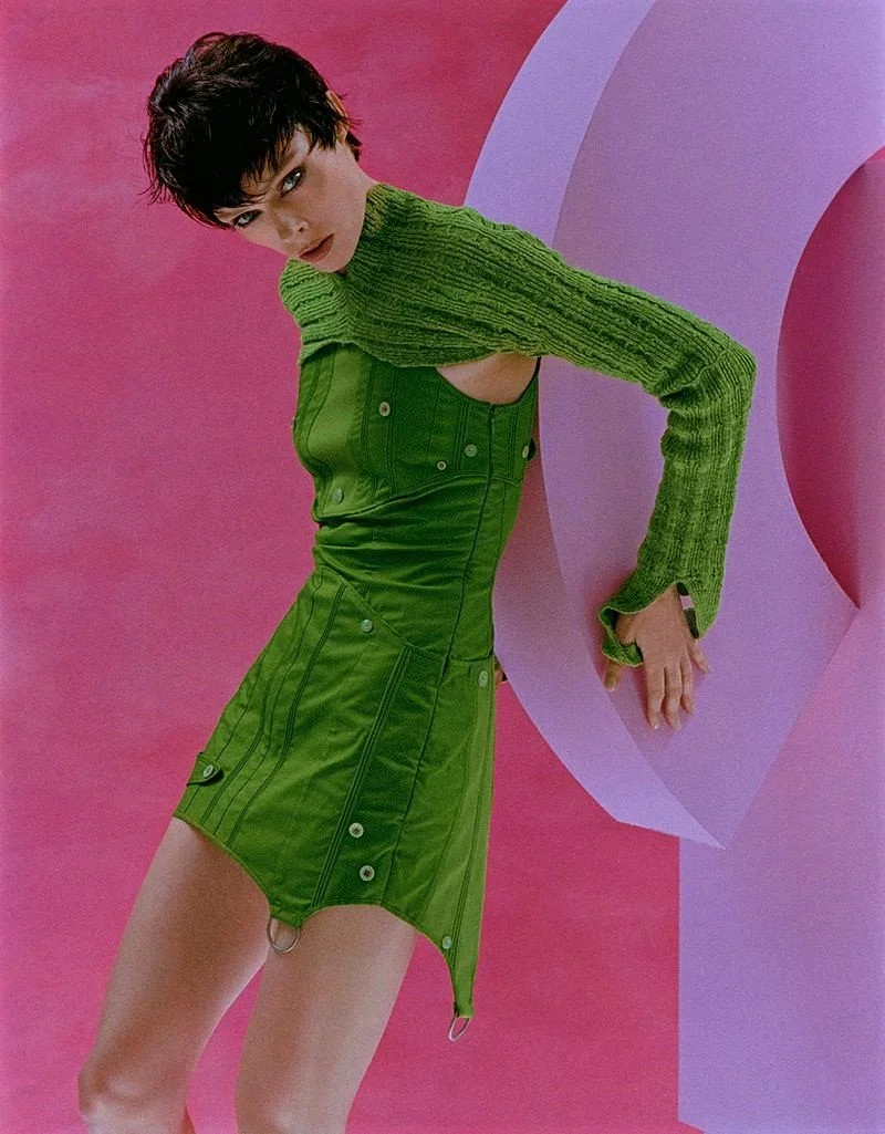 Coco Rocha Dances in Spring Style for Harper's Bazaar Greece — Anne of ...