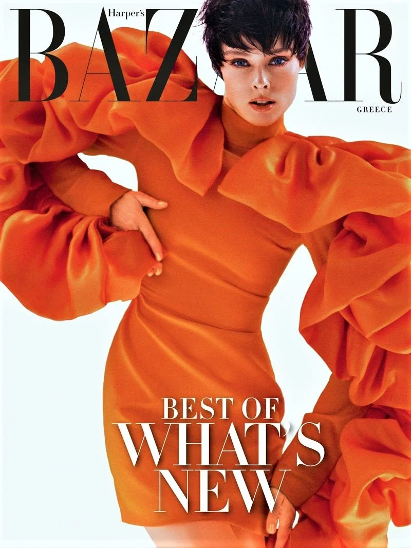Coco Rocha Dances in Spring Style for Harper's Bazaar Greece — Anne of ...