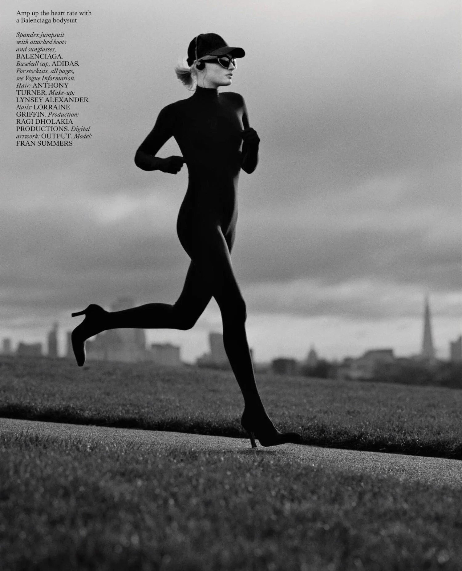 Fran Summers Sizzles in 'Sense & Sensuality' Vogue UK March 2022 — Anne ...