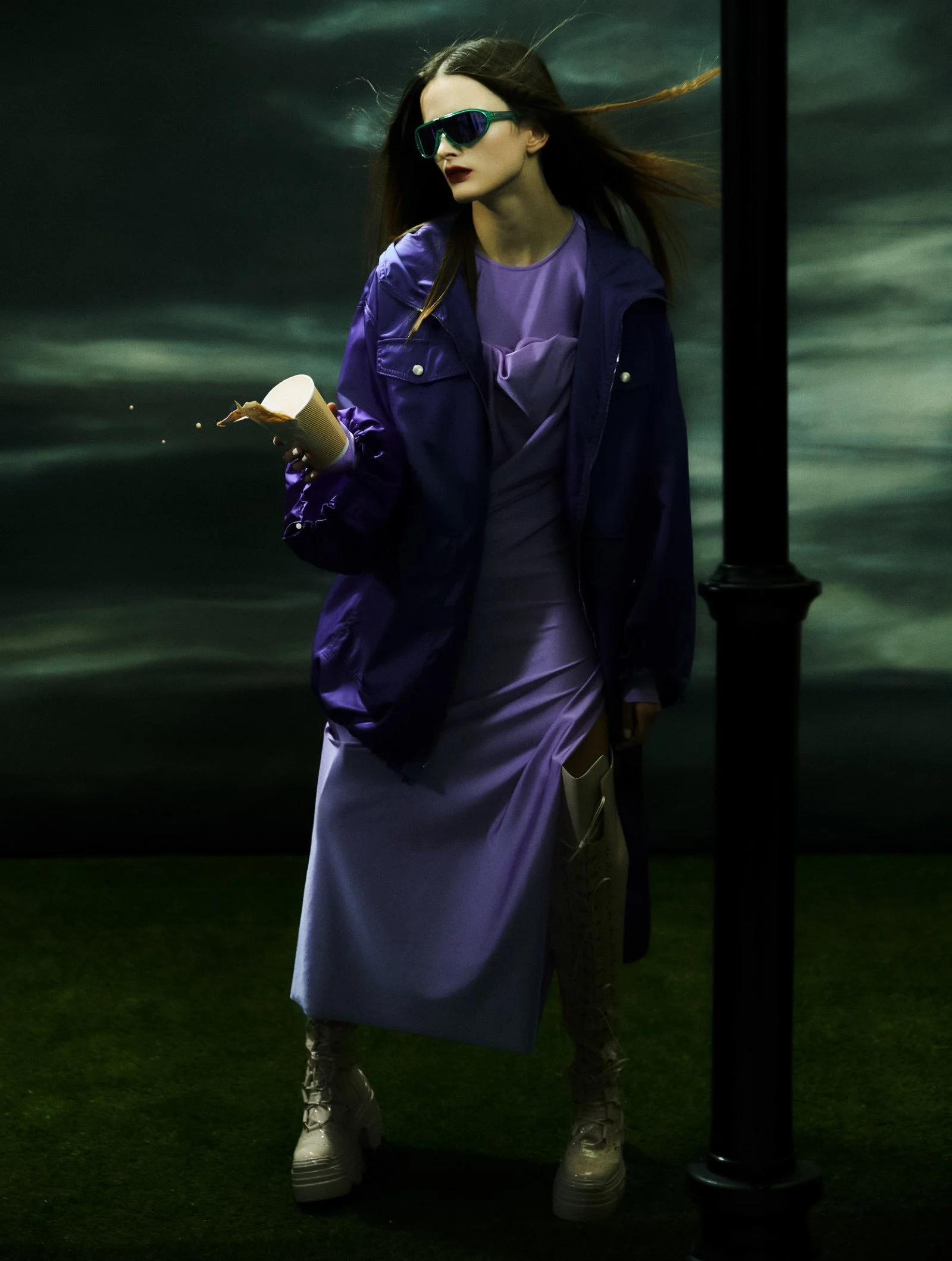 Primrose Archer in 'Rain or Shine' by Meinke Klein for ELLE UK — Anne ...