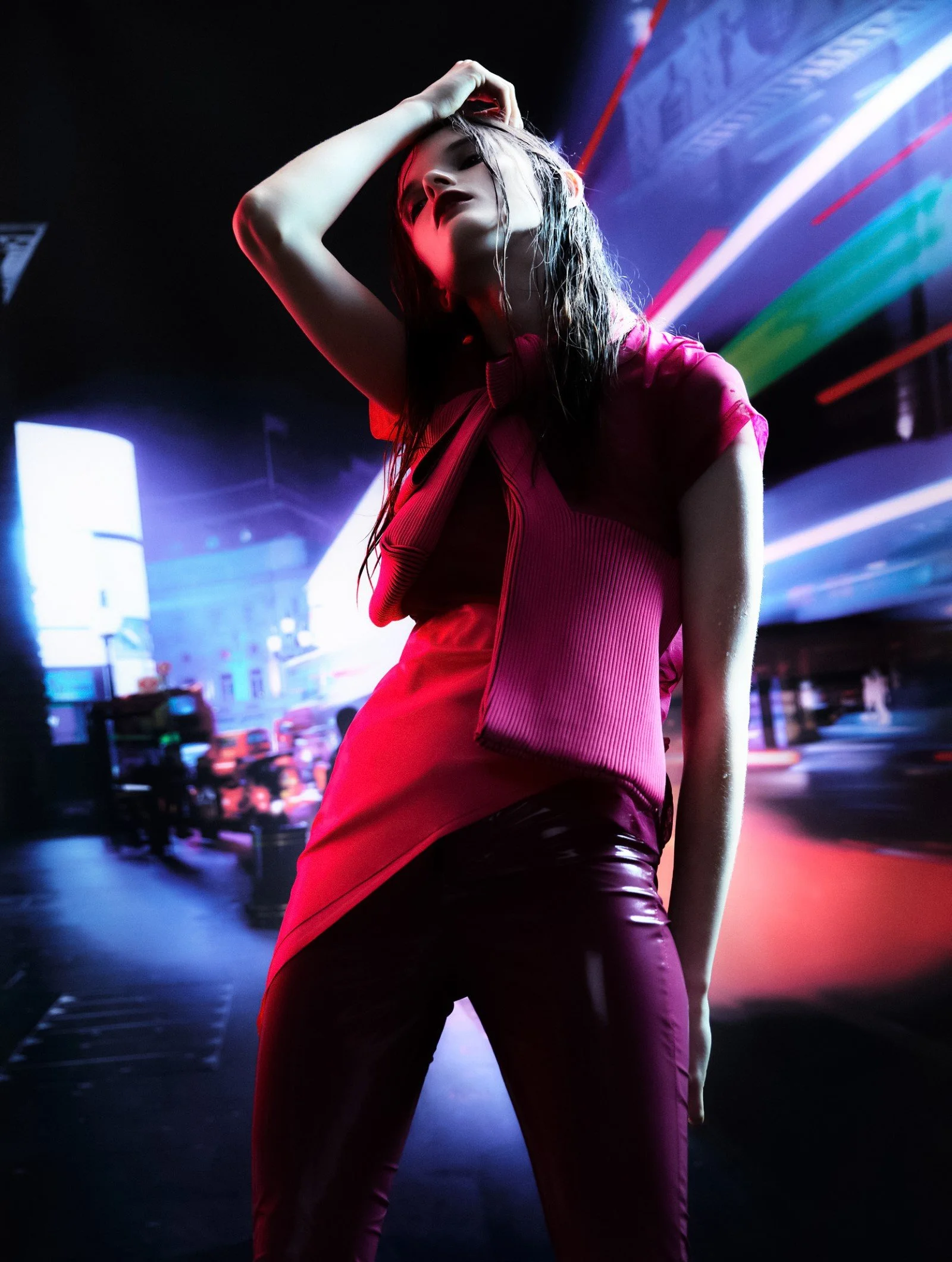Primrose Archer in 'Rain or Shine' by Meinke Klein for ELLE UK — Anne ...