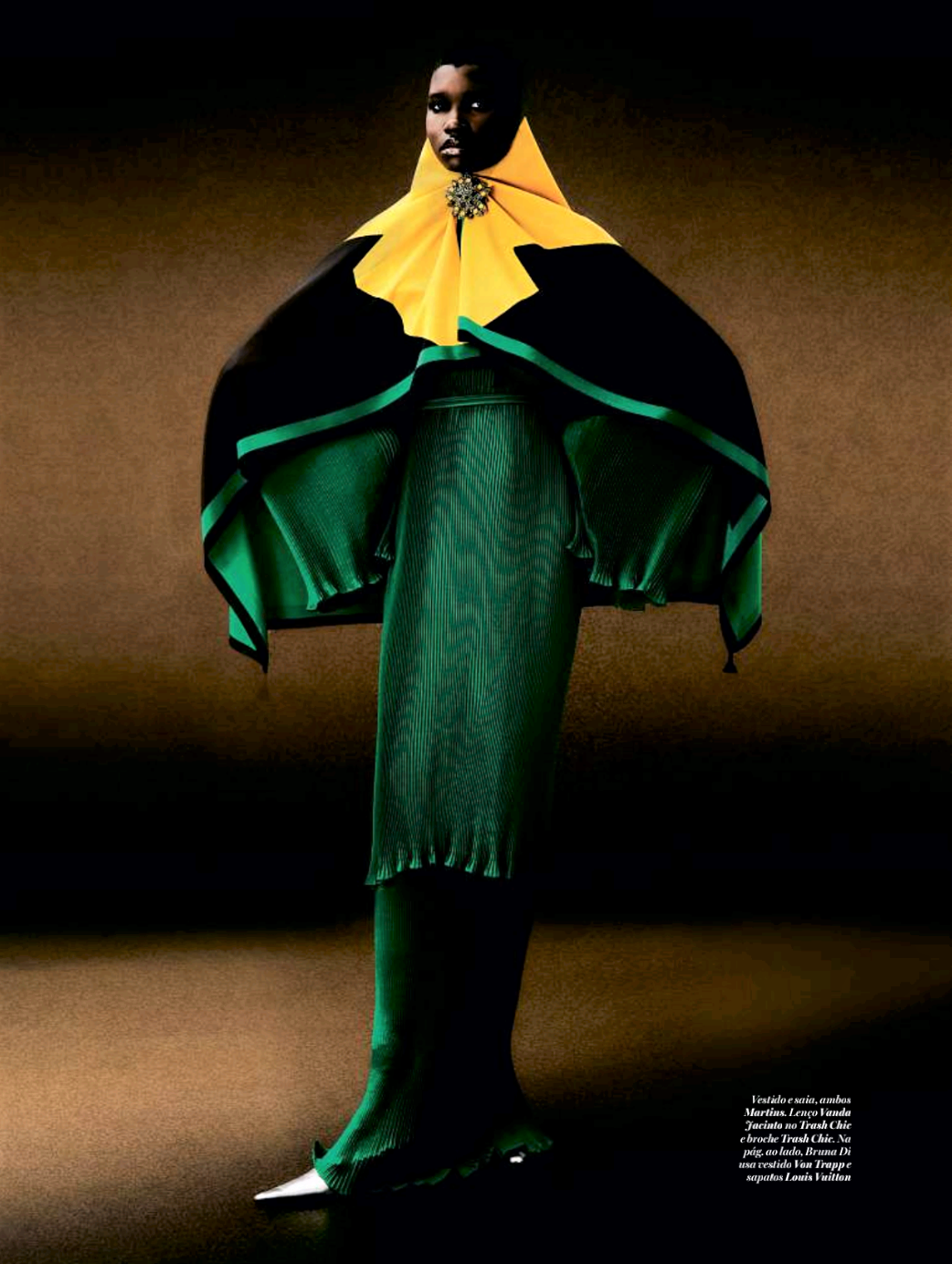 Lufre Flashes 'Big Bang' Bold Elegance for Vogue Brazil March — Anne of ...