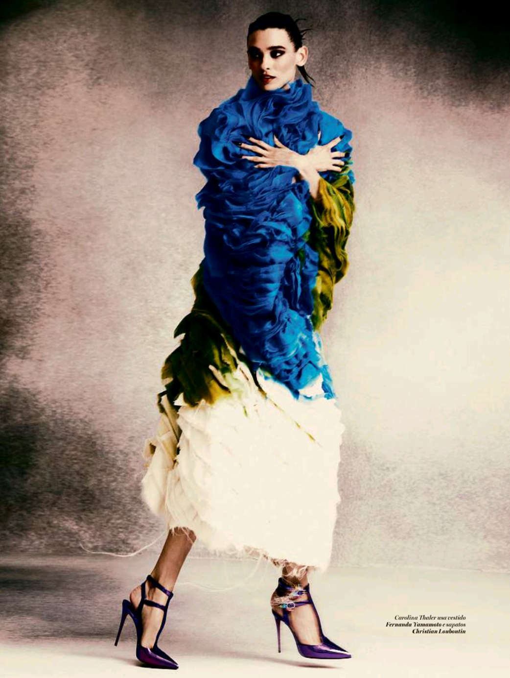 Lufre Flashes 'Big Bang' Bold Elegance for Vogue Brazil March — Anne of ...