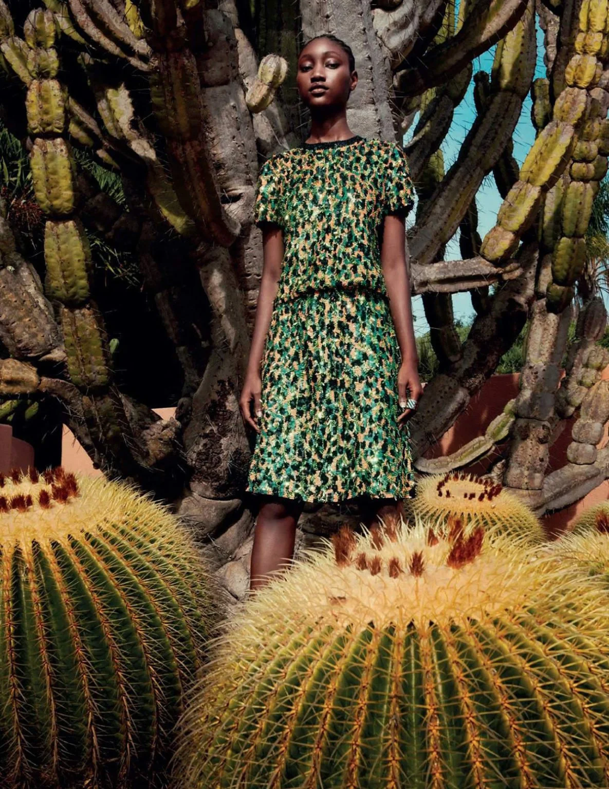 Eniola Abioro by Sofia and Mauro for Harper's Bazaar Espana — Anne of ...