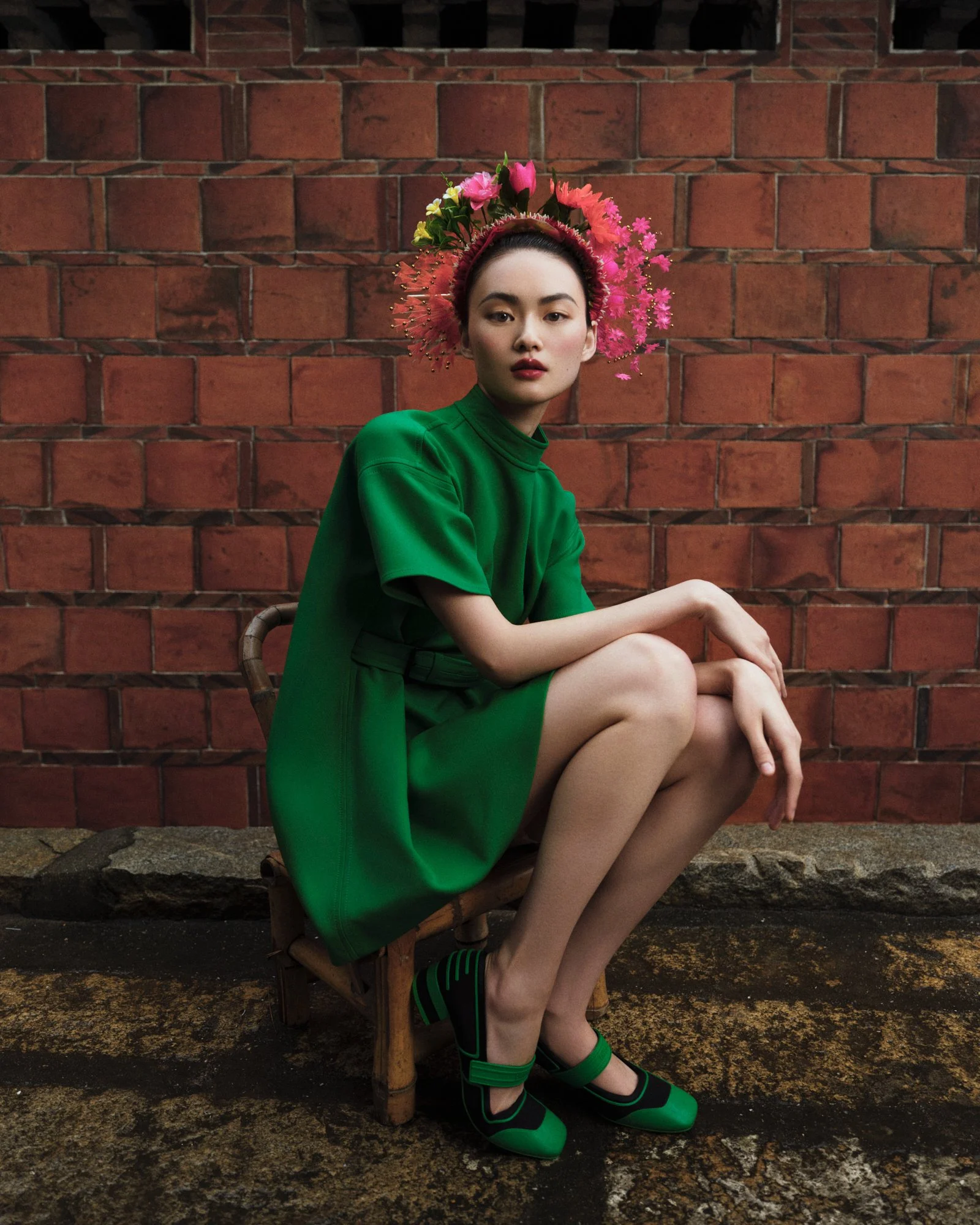 He Cong's Flower Power Style by Leslie Zhang Wallpaper China — Anne of ...