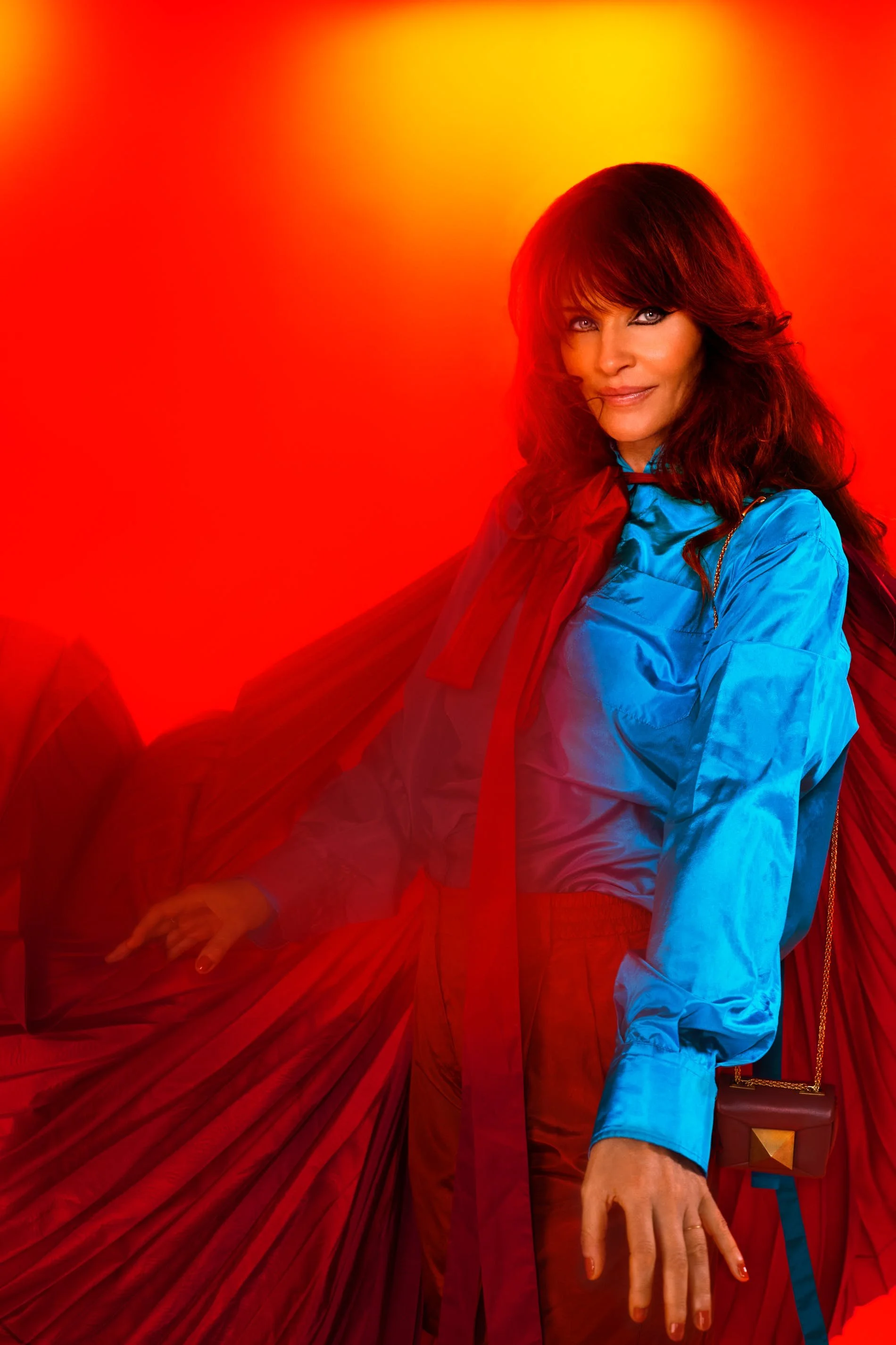 'New Optimism': L'O Arabia X Helena Christensen & Valentino — Anne of ...