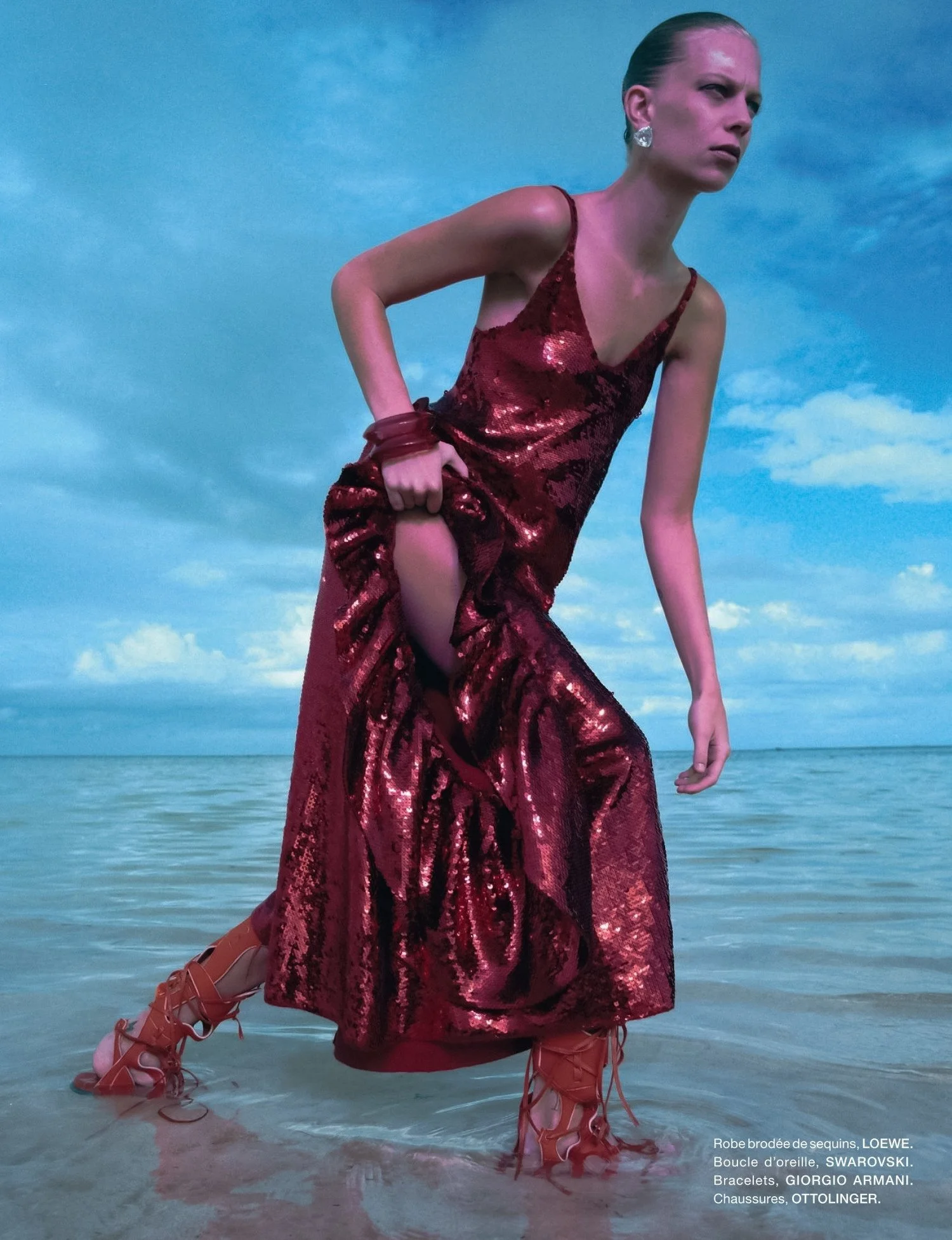 Lexi Boling As Mermaid, Lensed by Dan Beleiu in Numéro #229 — Anne of ...
