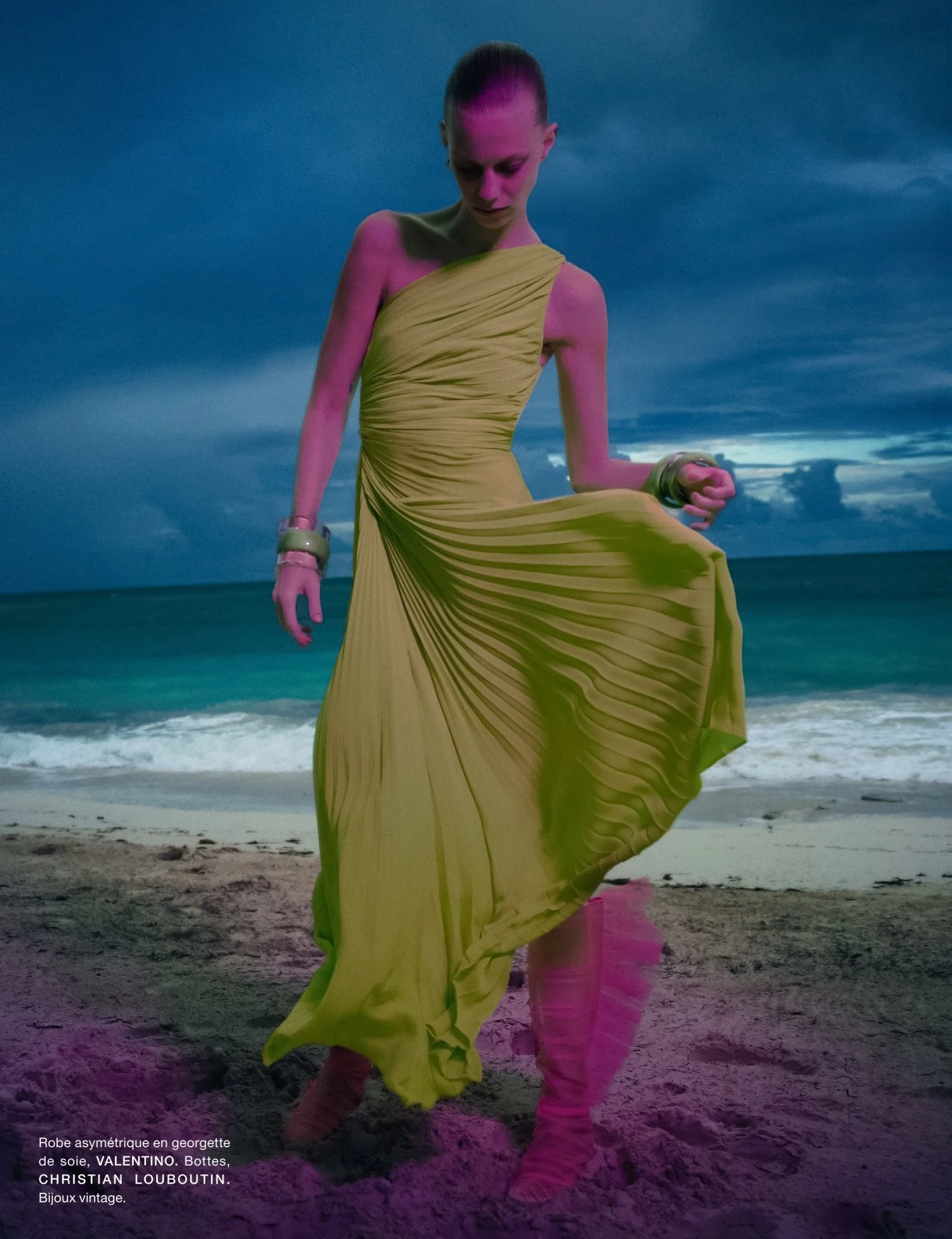 Lexi Boling As Mermaid, Lensed by Dan Beleiu in Numéro #229 — Anne of ...