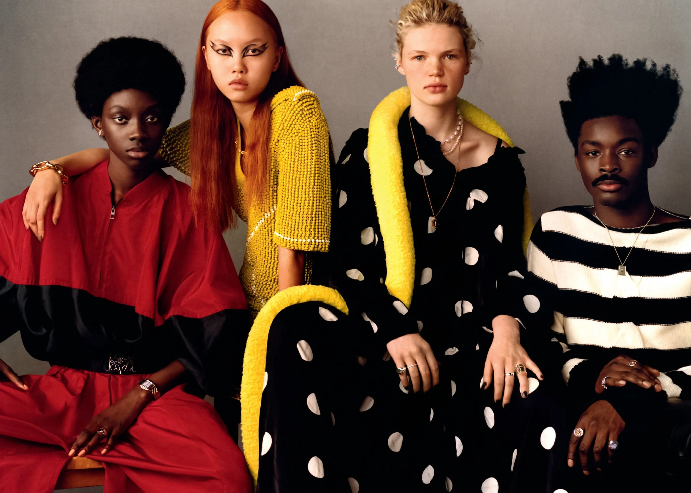 Scott Trindle Captures 'Full Regalia' for Vogue UK April 2022 — Anne of ...