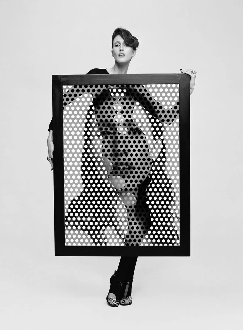 Anna Cleveland in 'Metamorphing' Style for Vanity Fair Italia April ...