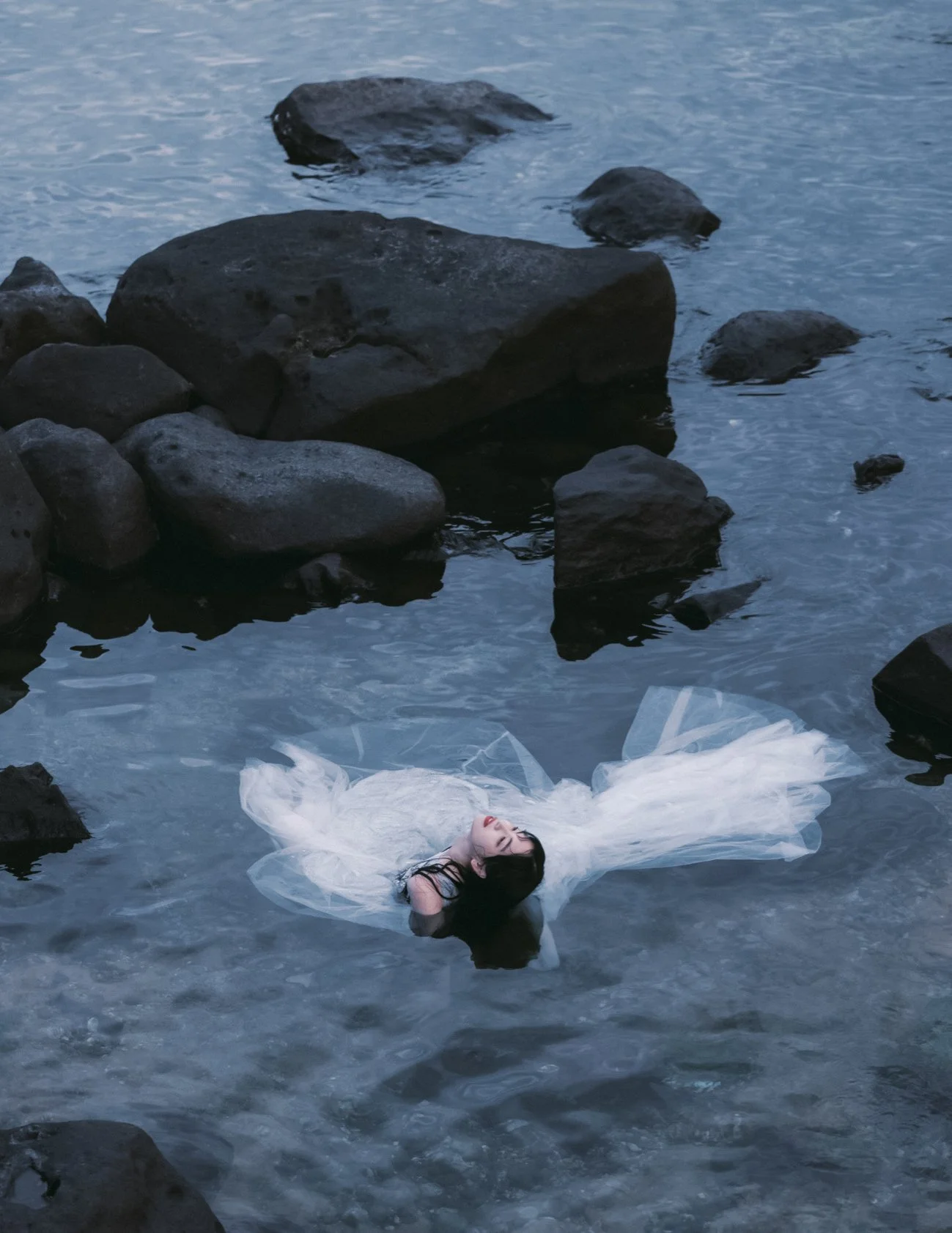 Lu Xia by Zhang Ahuel for Vogue Singapore Story 'Into the Deep' — Anne ...