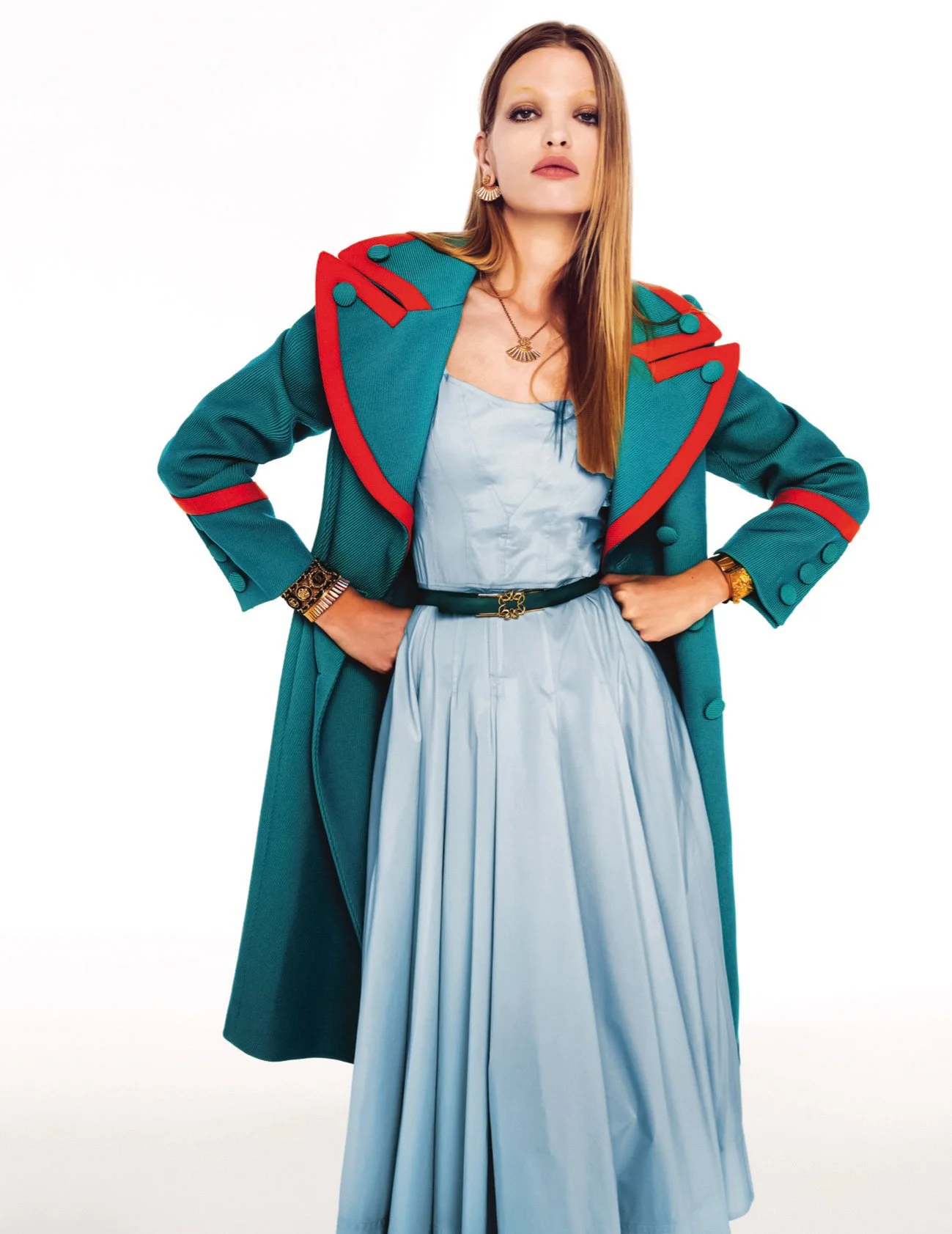 Daphne Groeneveld Is Lensed by Walter Chin Vogue Singapore May-June ...