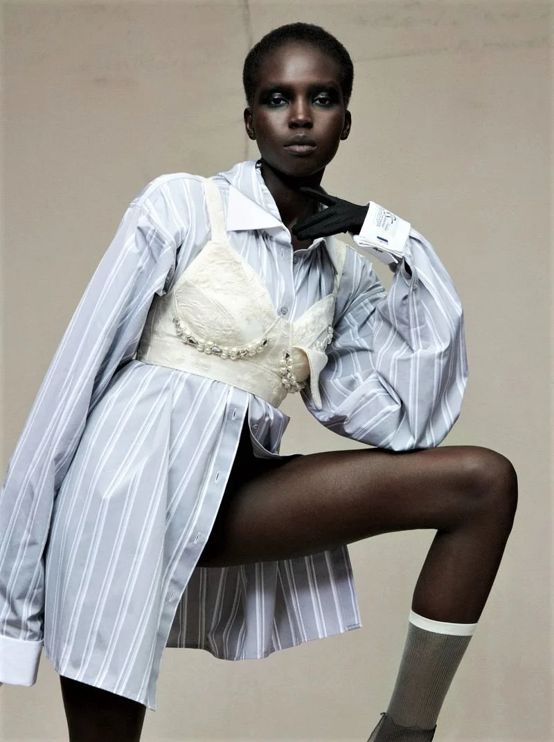 Ajok Madel Lensed by Julia Noni for Revue Magazine France — Anne of ...
