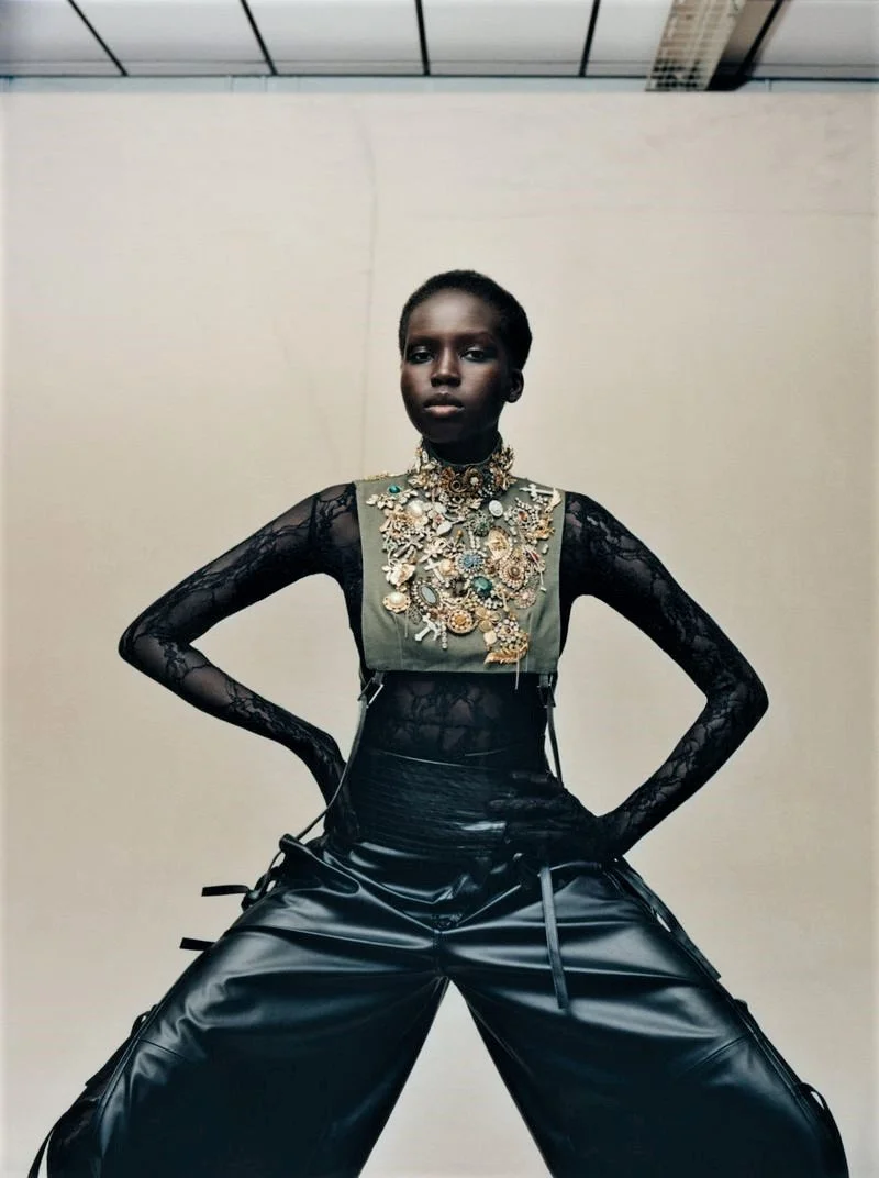 Ajok Madel Lensed by Julia Noni for Revue Magazine France — Anne of ...