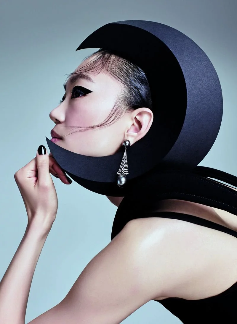 Lu Tao In Modern Jewelry Drama for Vanity Fair Italia May 2022 — Anne ...