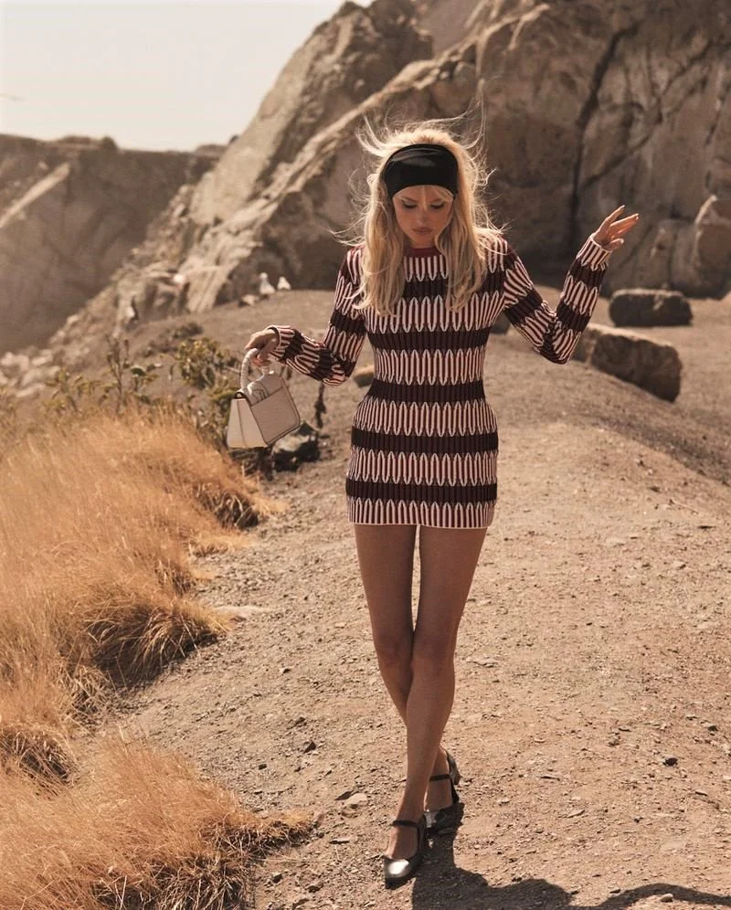 Elsa Hosk Channels Riviera '60s Style Harper's Bazaar Greece — Anne of ...