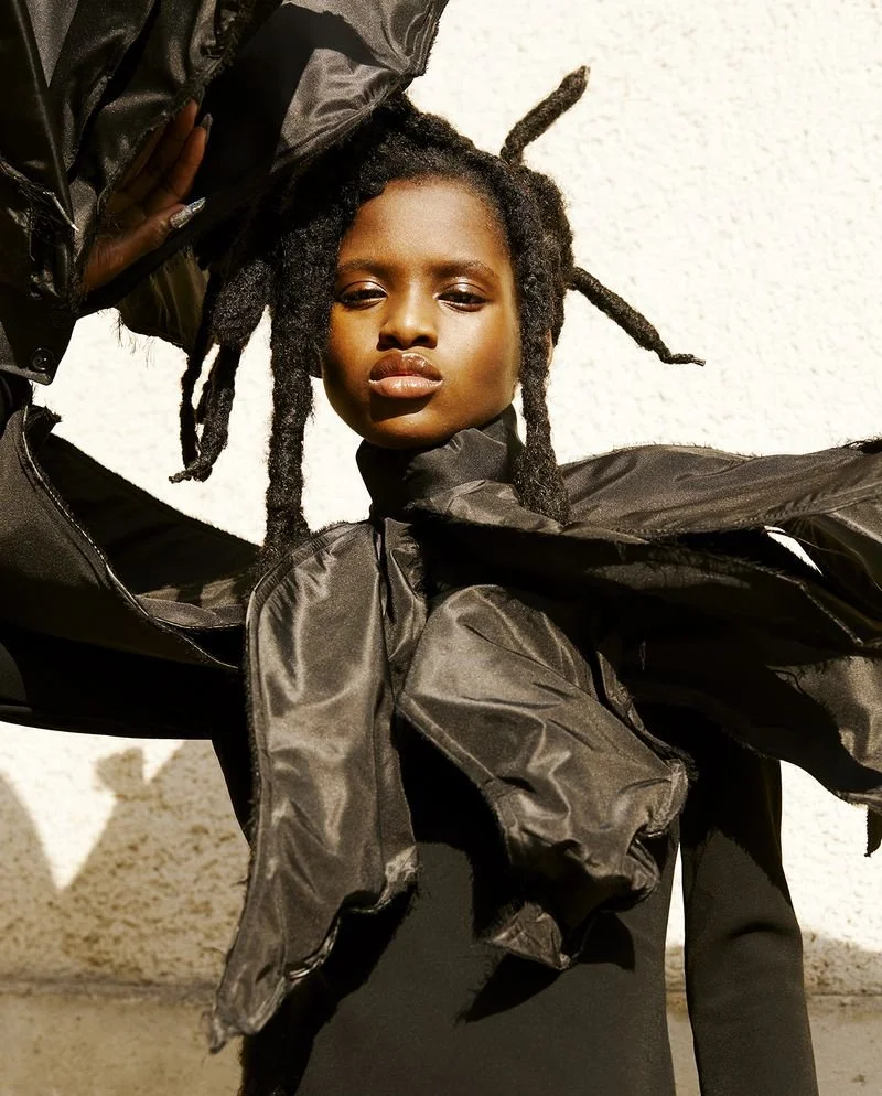 Fanta Fofana by Leon Mark in 'Immoderation' for Vogue Poland June 2022 ...