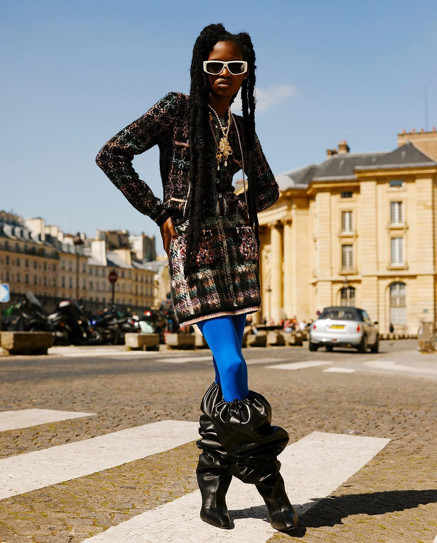 Fanta Fofana by Leon Mark in 'Immoderation' for Vogue Poland June 2022 ...