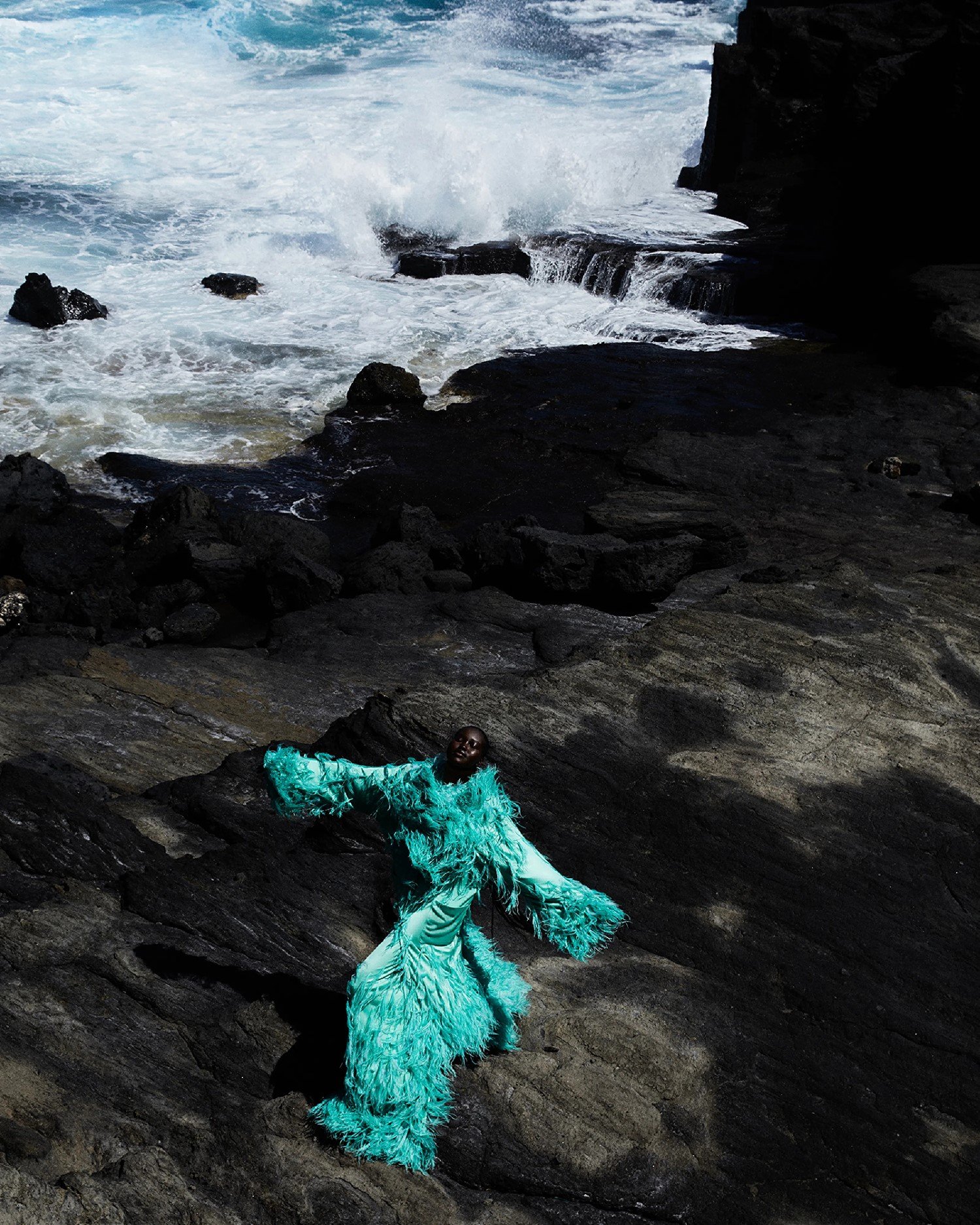 Adut Akech in Pantelleria by Vito Fernicola for Vogue France June-July ...