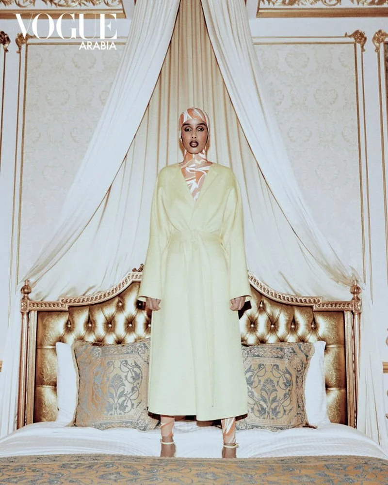 Amina Zaher Captures Rawdah Mohamed for Vogue Arabia April 2022 — Anne ...