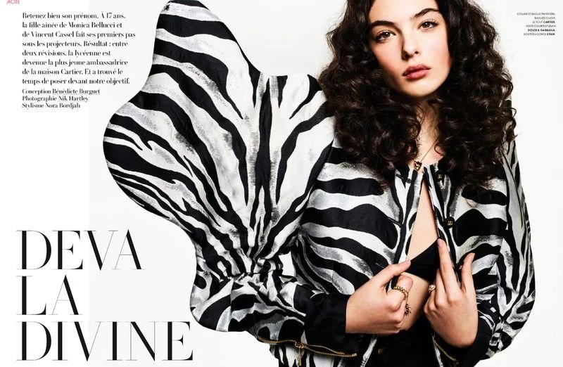 Deva Cassel by Nik Hartley for Vanity Fair France June 2022 — Anne of ...