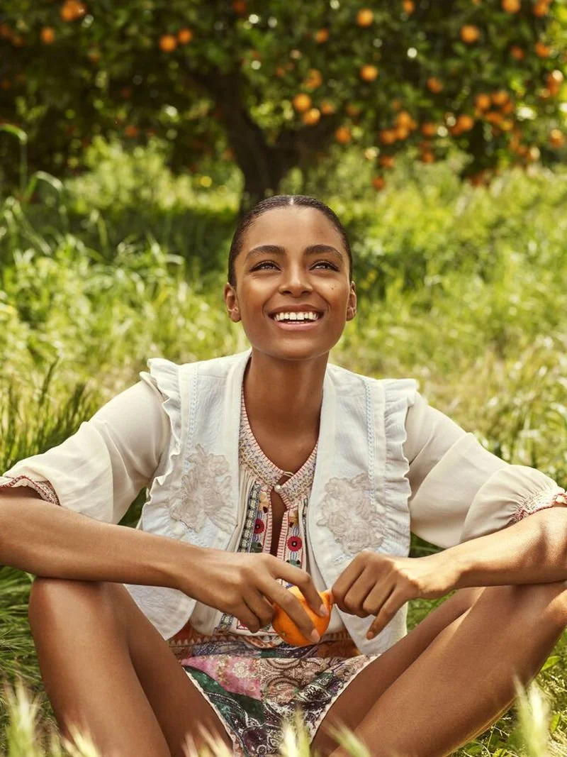 Alecia Morais in 'Sunshine Ready' Loveliness in Red Magazine — Anne of ...