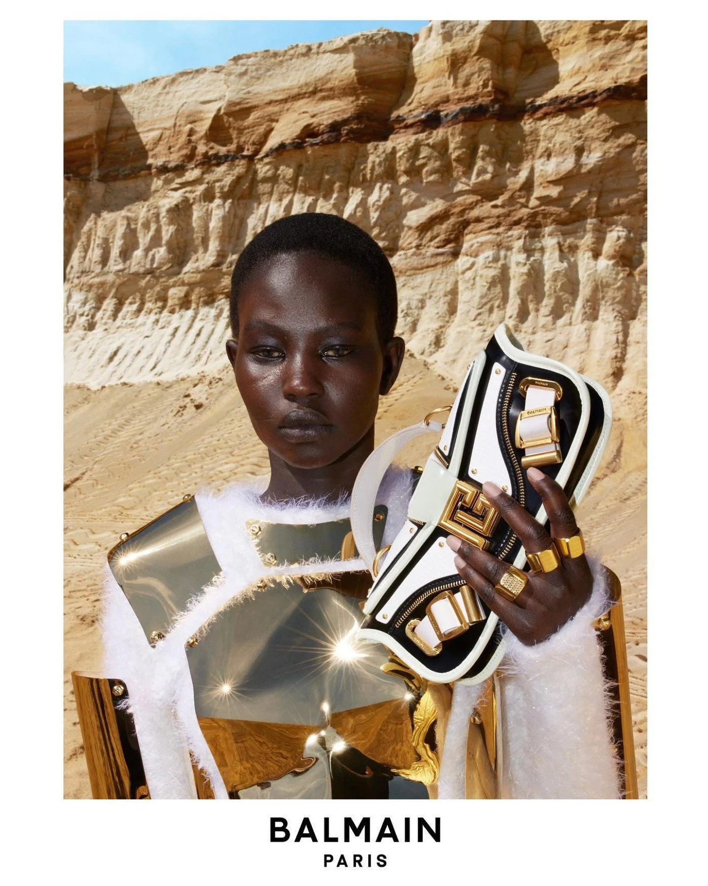 Balmain's Environmental Message in FW2022 Campaign — Anne of Carversville