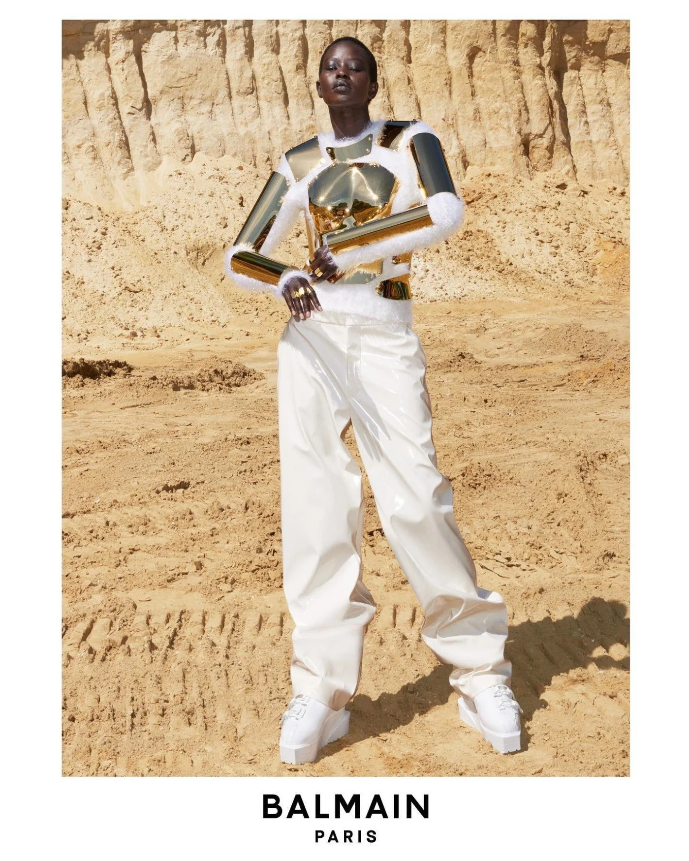 Balmain's Environmental Message in FW2022 Campaign — Anne of Carversville