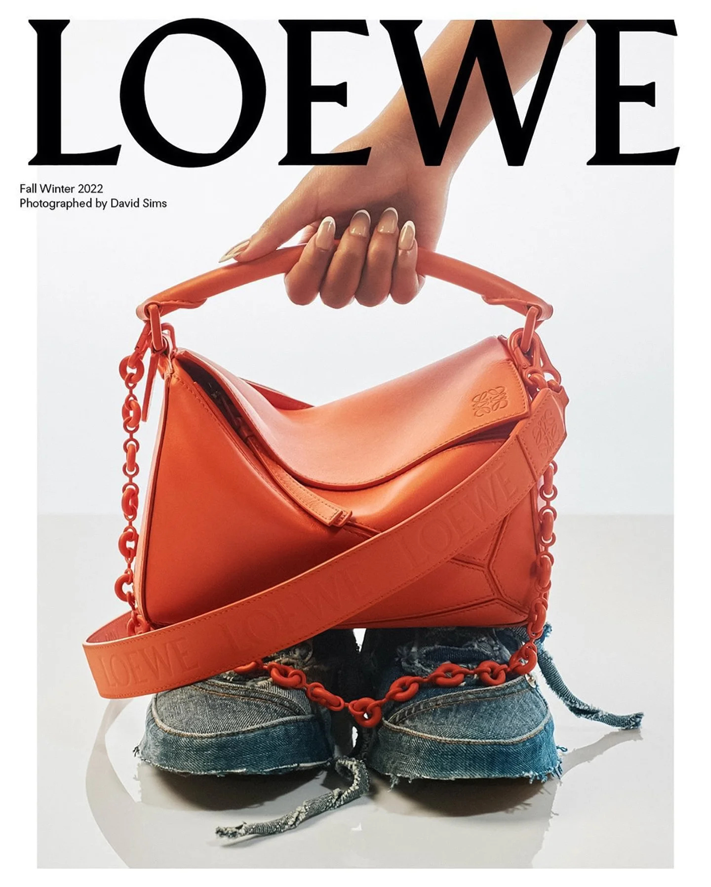 David Sims Eyes LOEWE FW 2022 Campaign Anthea Hamilton Pumpkins — Anne ...
