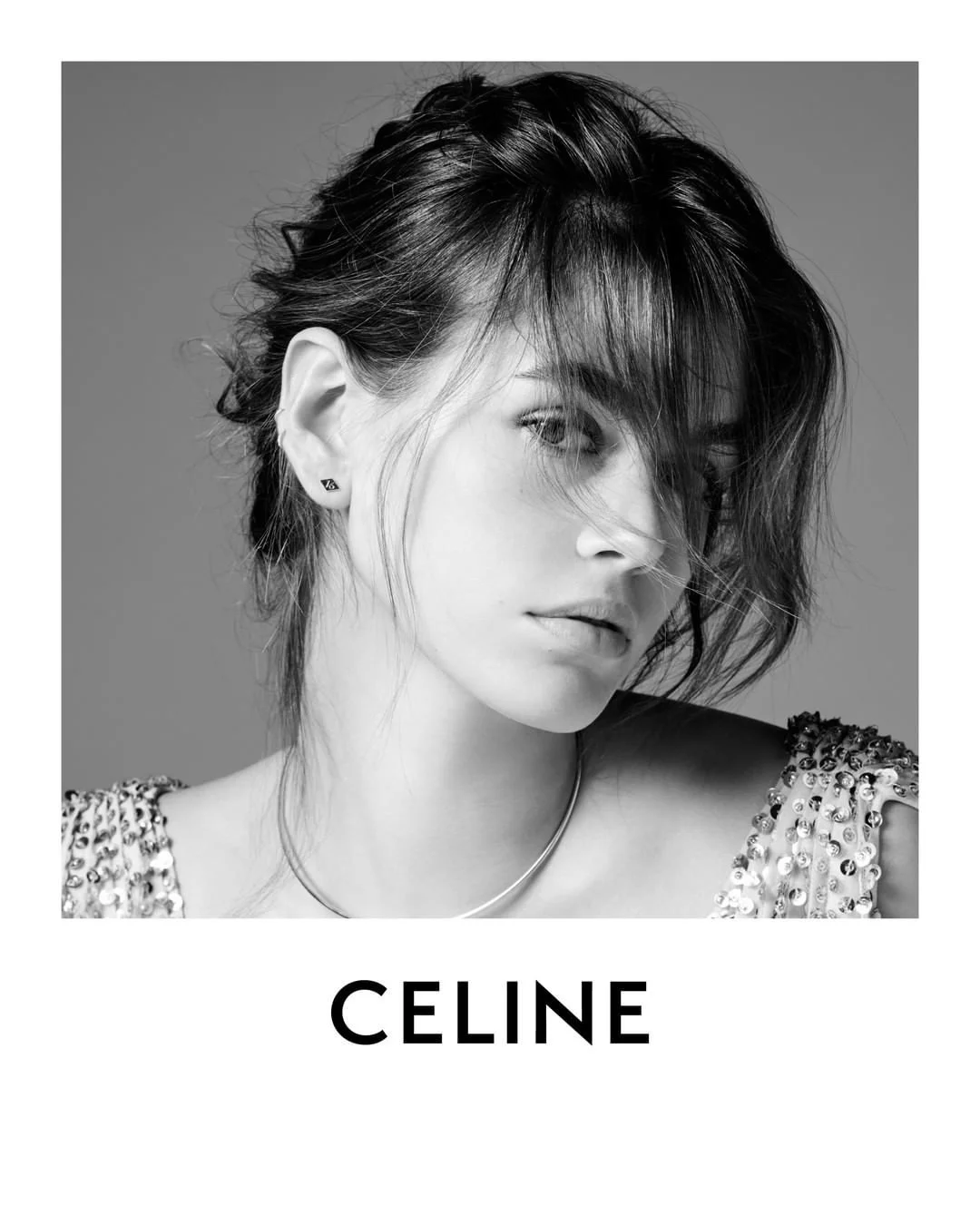 Kaia Gerber's CÉLINE Winter 2022 Campaign, by Hedi Slimane — Anne of Carversville