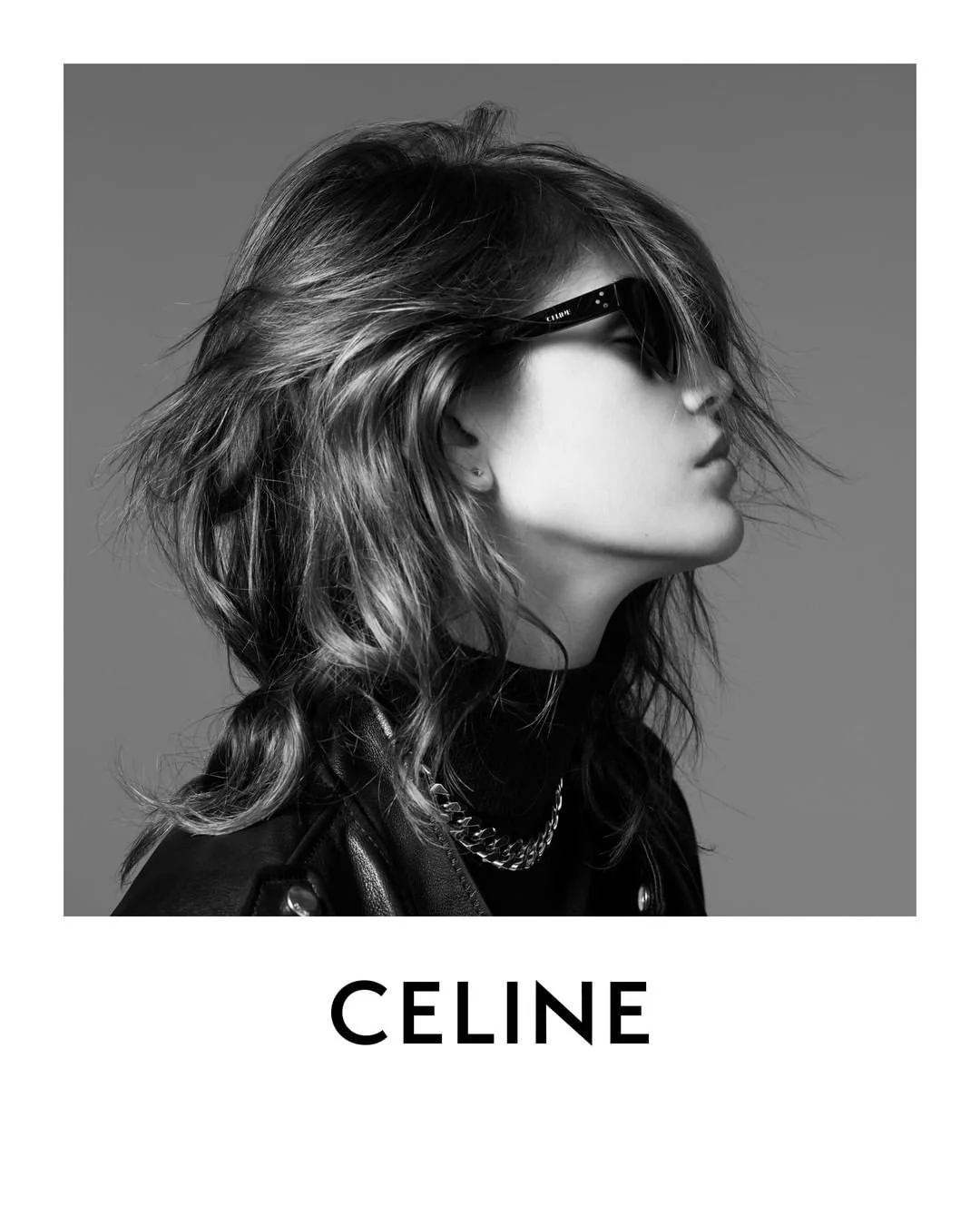 Kaia Gerber's CÉLINE Winter 2022 Campaign, by Hedi Slimane — Anne of Carversville
