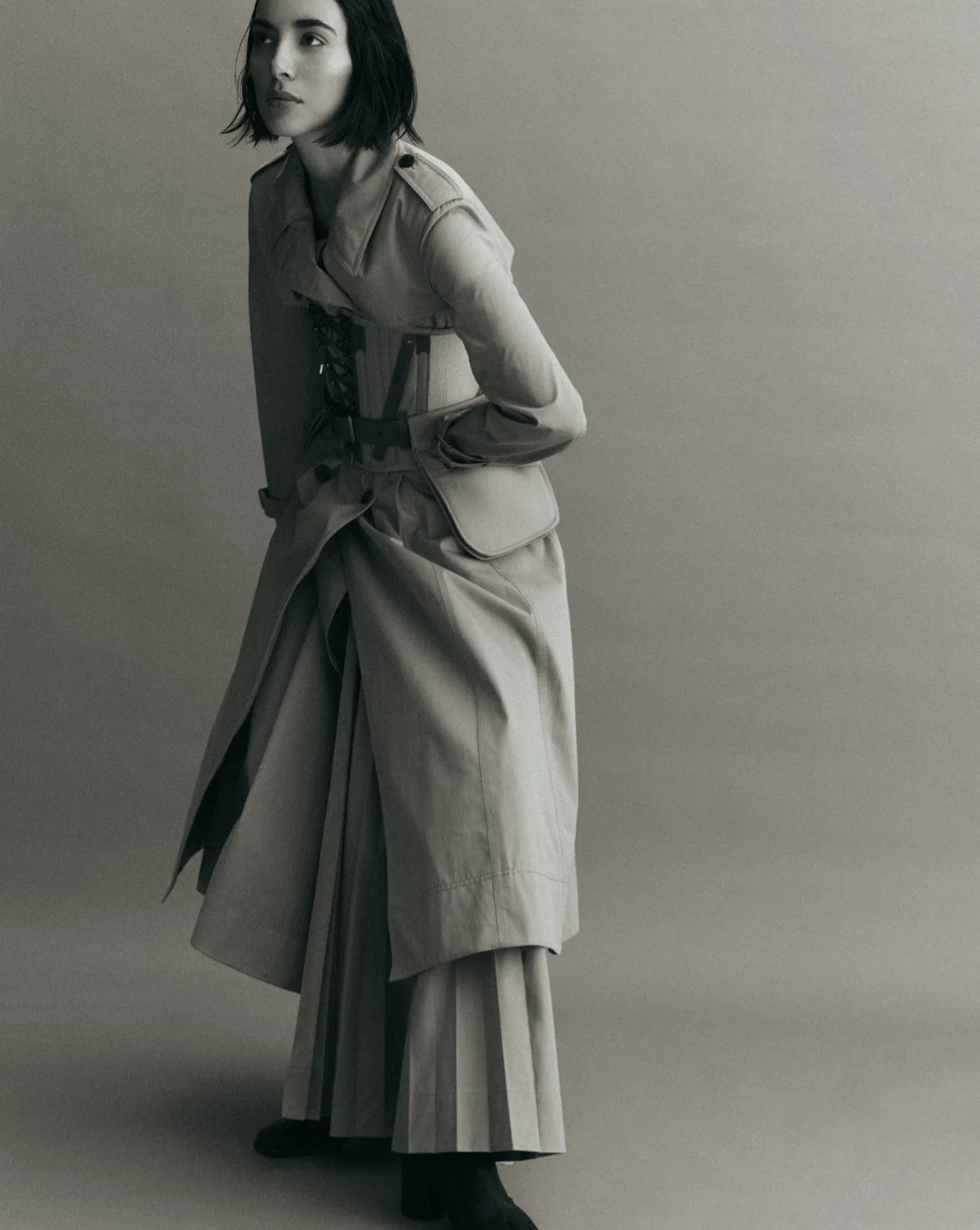Tom Cattanach Flashes 'Trench Paradoxes' Marie Claire France — Anne of ...