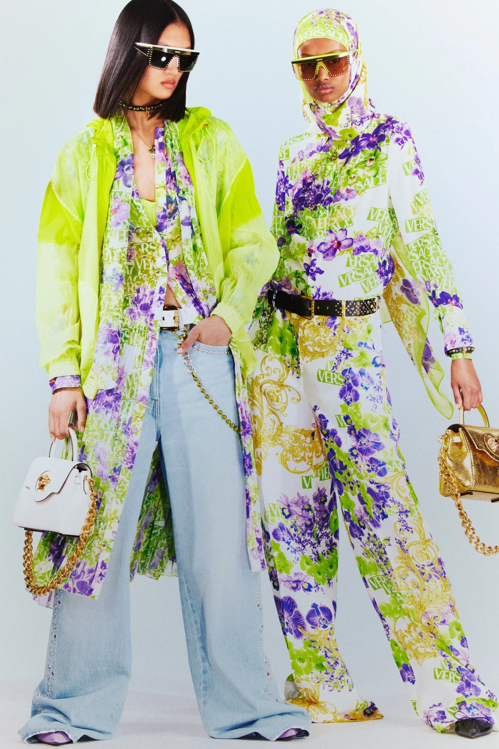 Versace Resort 2023: Gritty, Rebellious, Impulsive and Energetic Glam ...