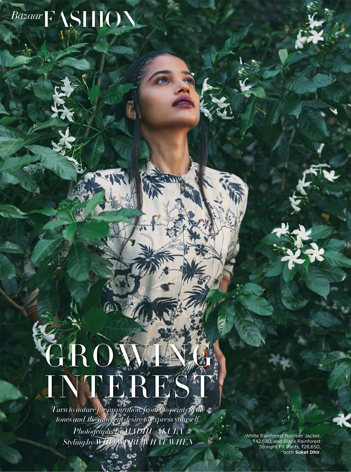 TJ Bhanu in 'Growing Interest' Madhu Akula for Harper's Bazaar India ...
