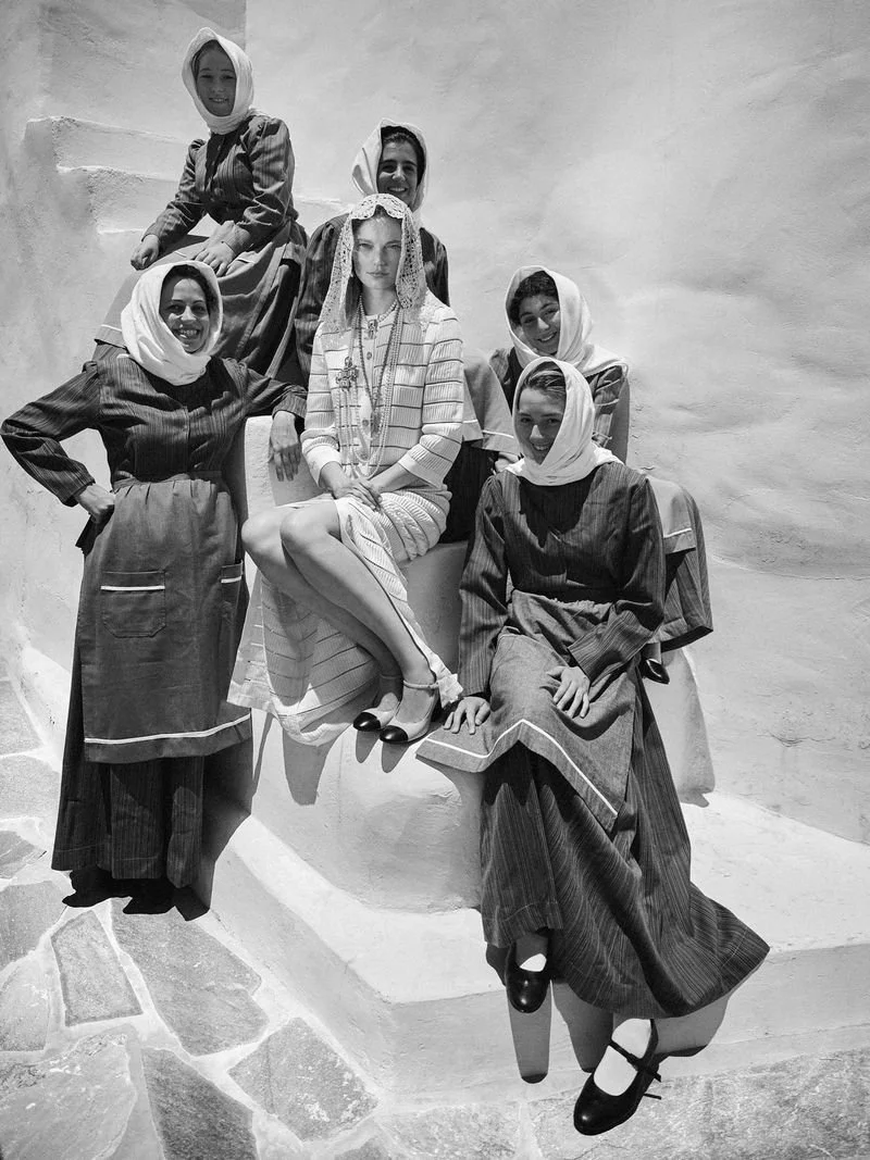 Naty Chabanenko in ELLE Greece Lensed by Thanassis Krikis — Anne of ...