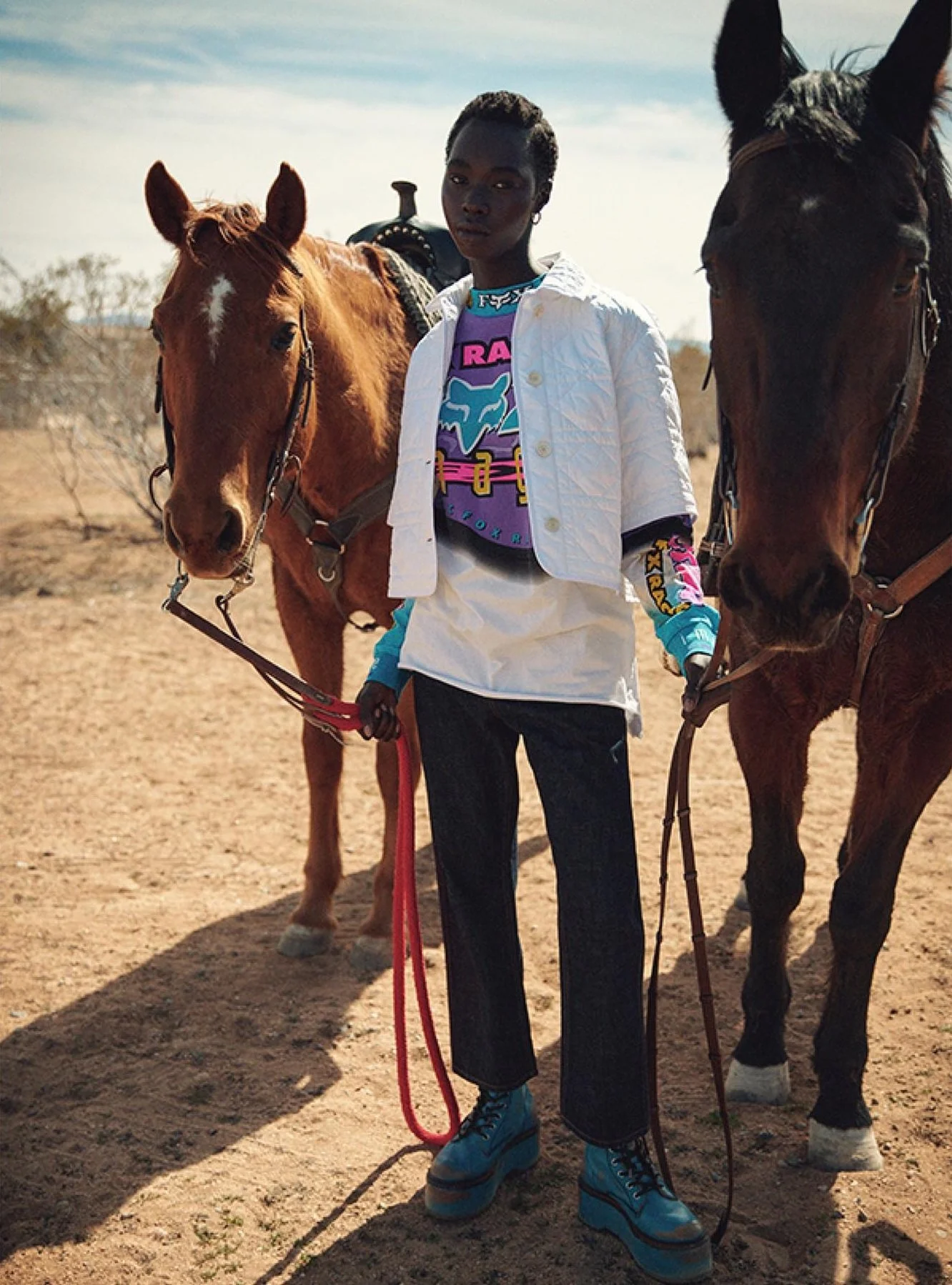Angelo D'Agostino Flashes Dosha Deng 'Wondering in the West' f — Anne ...