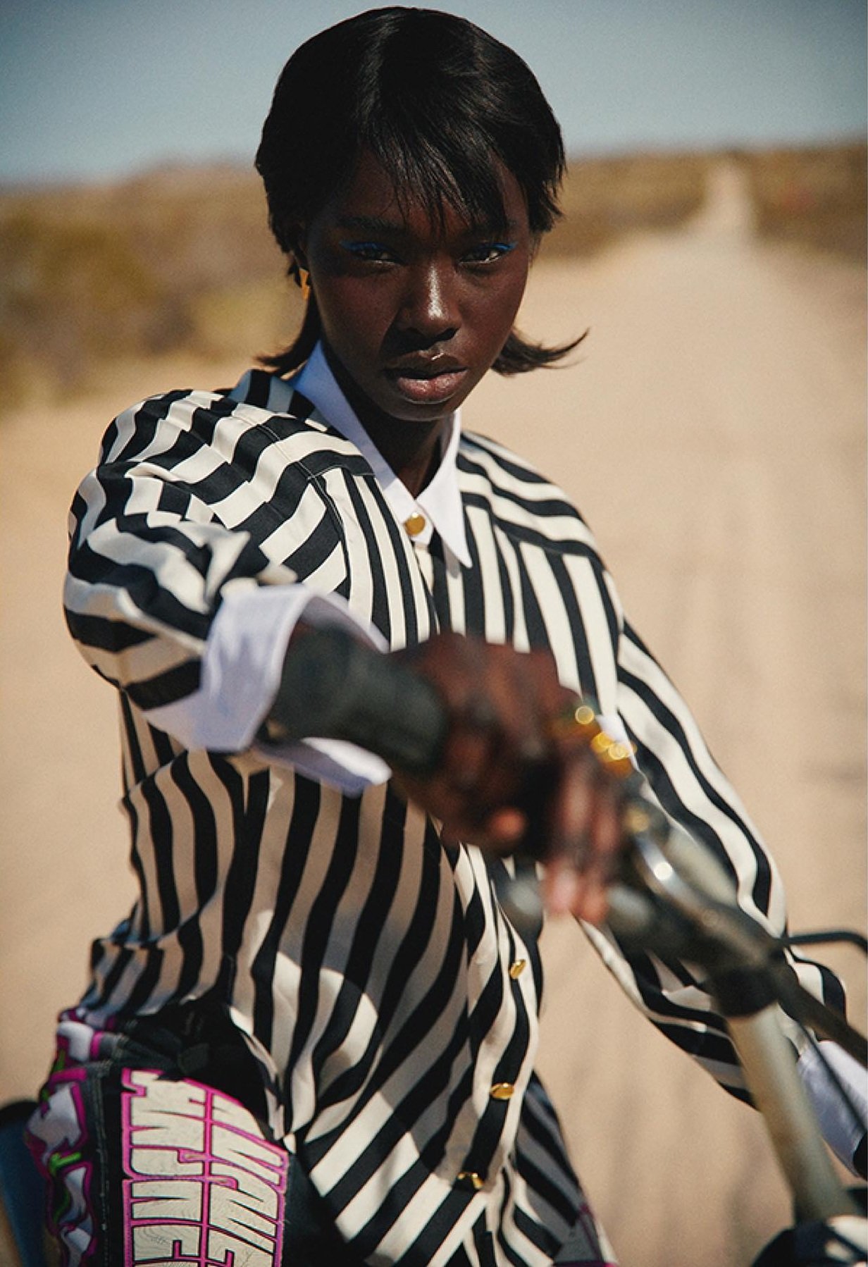 Angelo D'Agostino Flashes Dosha Deng 'Wondering in the West' f — Anne ...