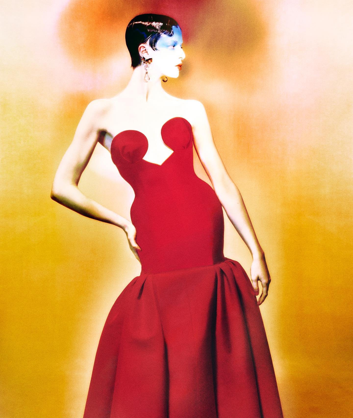 Elizaveta Porodina's 'Dreamscape' Carolina Herrera Fall 2022 — Anne of ...