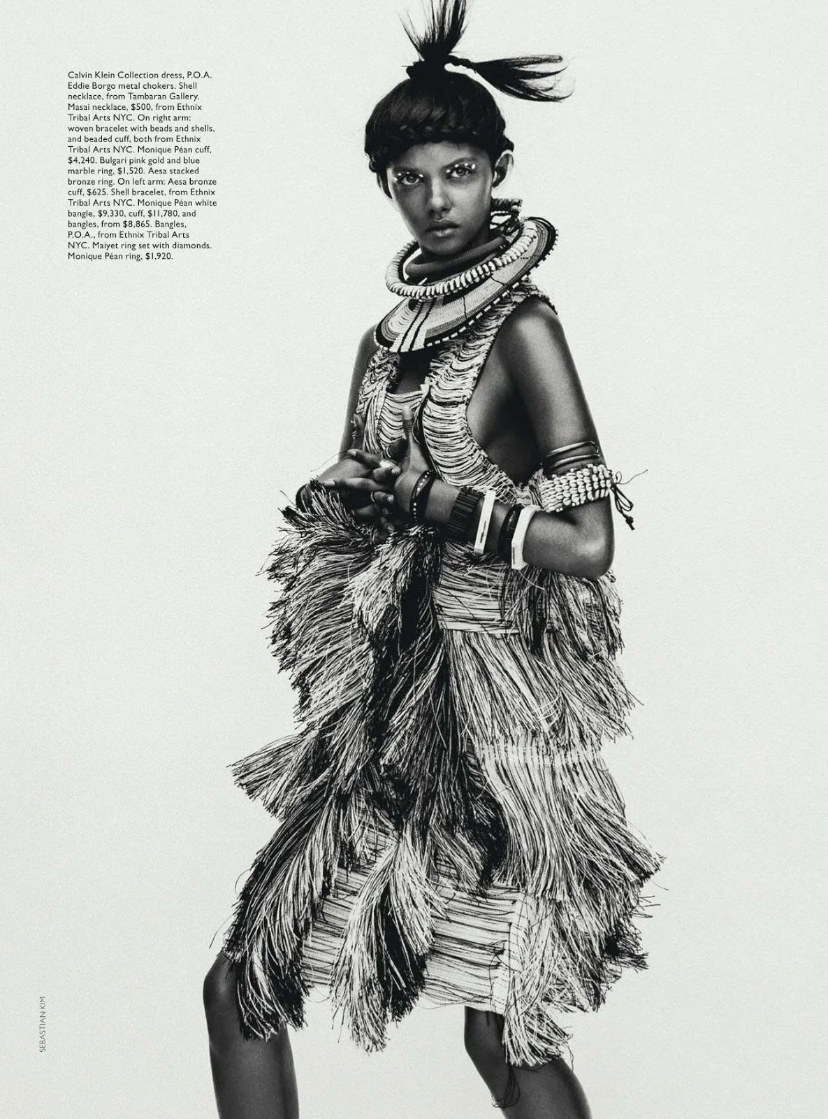 Marina Nery In 'Tomorrow's Tribe', Lensed By Sebastian Kim for Vogue ...