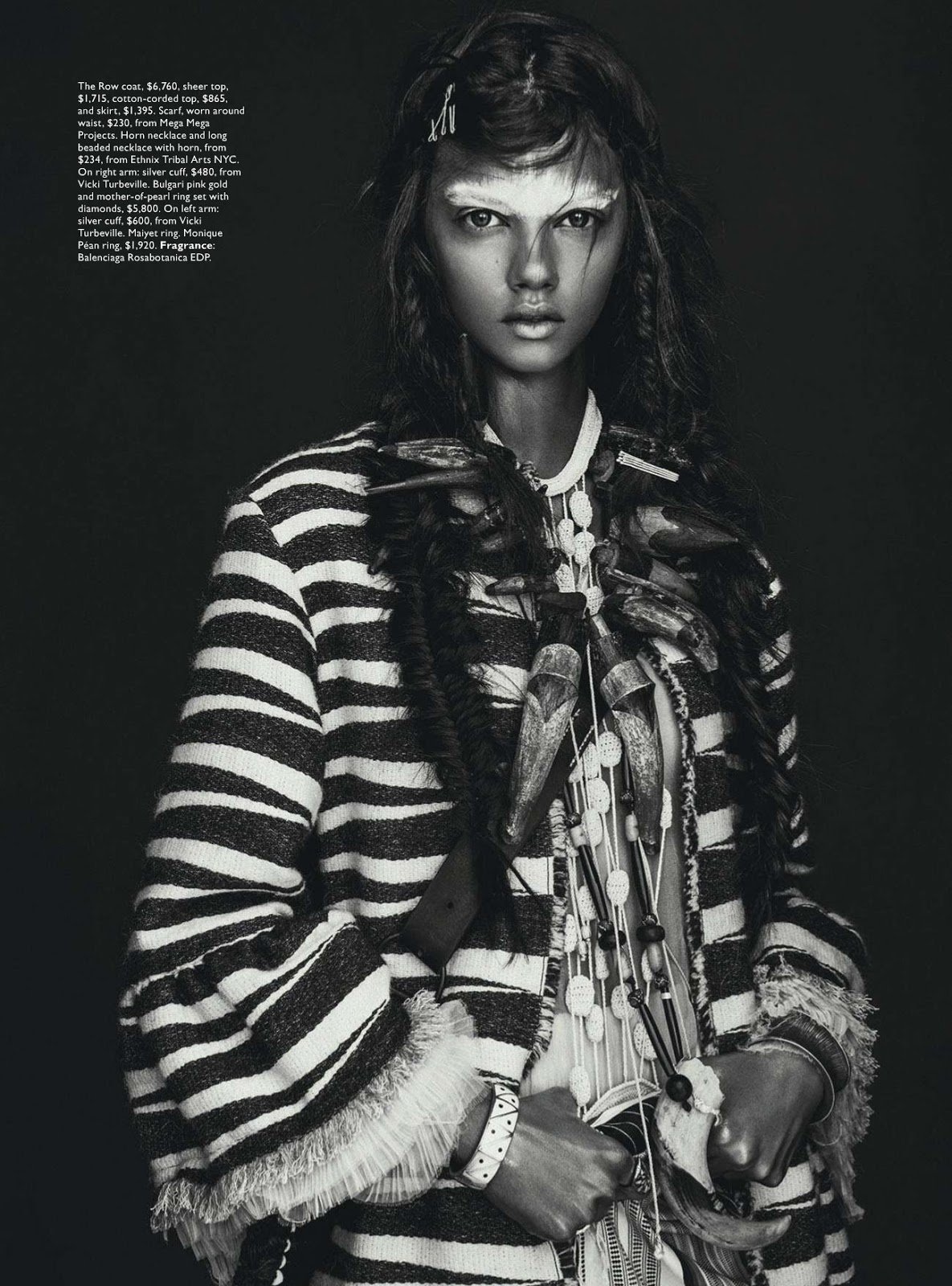 Marina Nery In 'Tomorrow's Tribe', Lensed By Sebastian Kim for Vogue ...