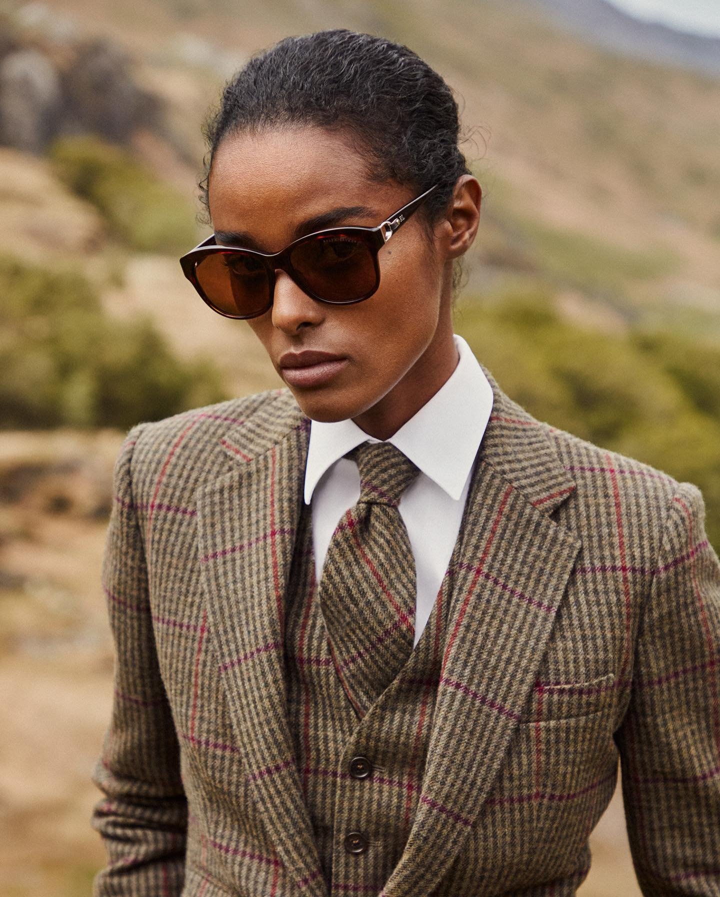 Ralph Lauren Purple Fall 2022 Campaign with Grace Elizabeth — Anne of ...