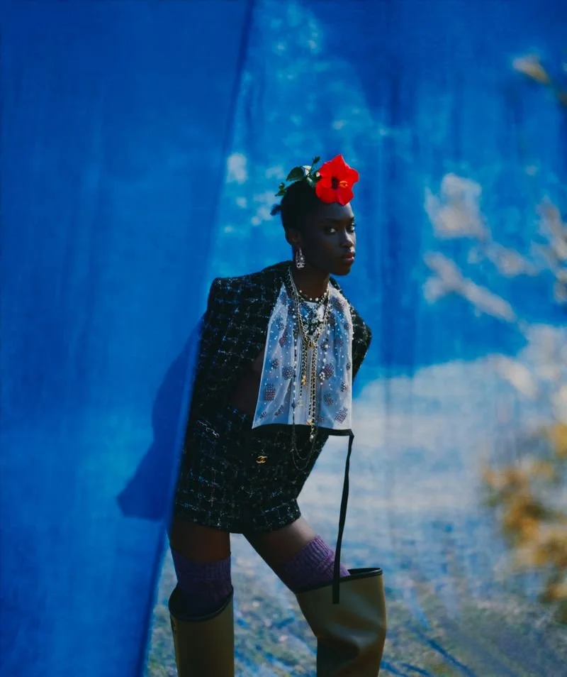 Sheila Bawar in Poetic Images by Mar+Vin Covers Vogue Brazil — Anne of ...