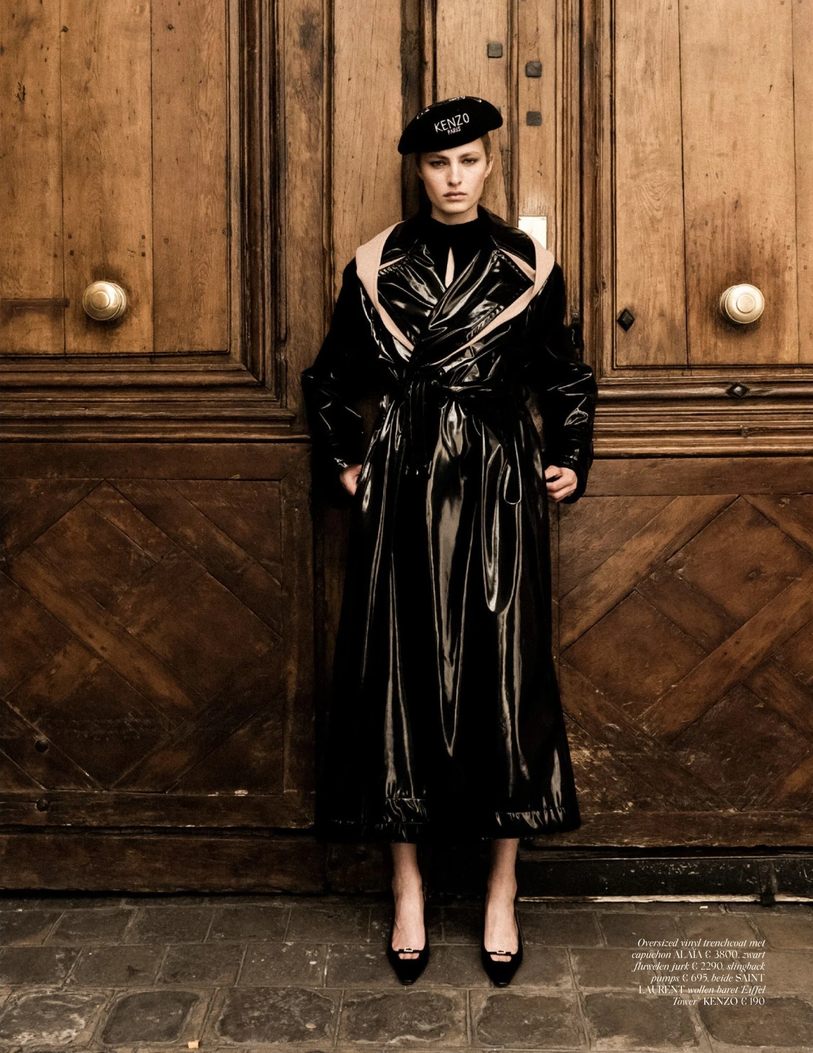 Felice Nova Noordhoff in Paris Wearing Edgy Power Style — Anne of ...