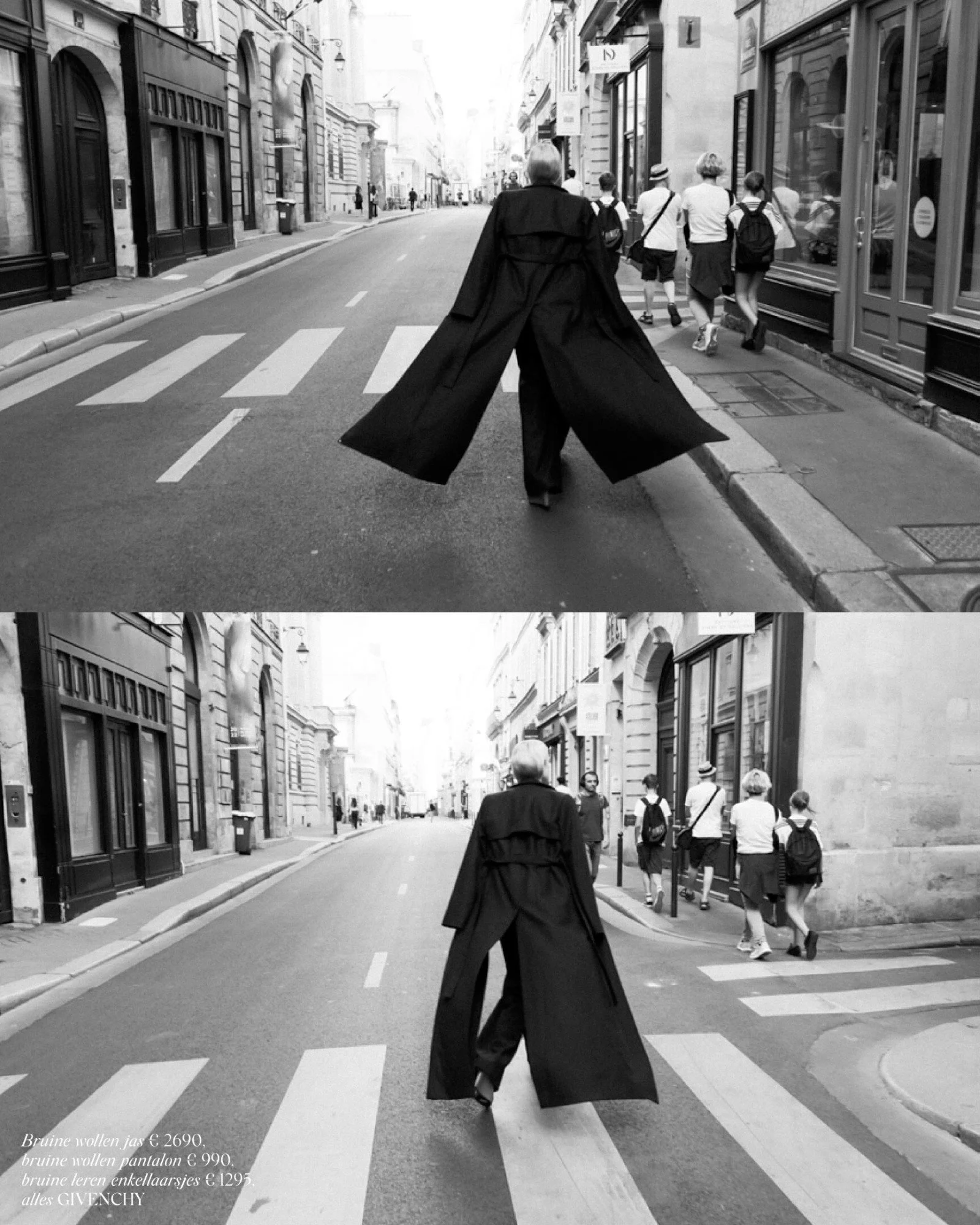 Felice Nova Noordhoff in Paris Wearing Edgy Power Style — Anne of ...