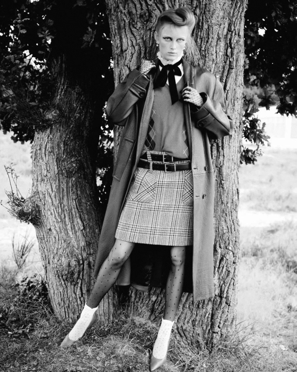 Rianne Van Rompaey Fall Fashion Cover Story 'd la Repubblica' — Anne of ...