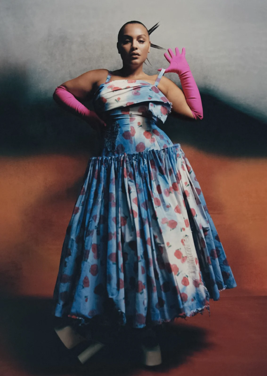 Maty Fall & Paloma Elsesser by Nadine Ijewere in British Vogue — Anne ...