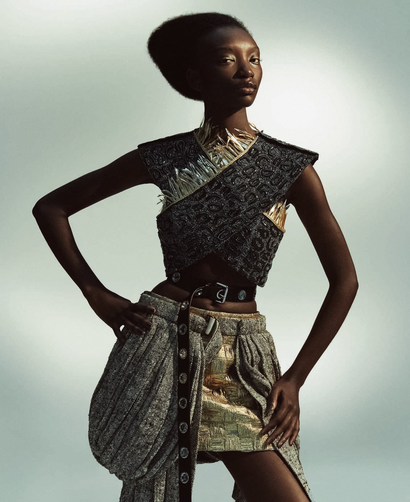 Assa Baradji in Harper's Bazaar Italia's in December 2022 — Anne of Carversville