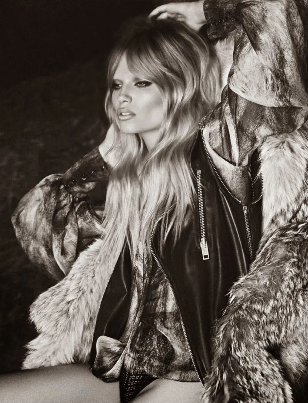 Natasha Poly Goes Boho Sensual in 'Poly Pur' by Luigi & Iango Vogue Germany October 2014 — Anne ...