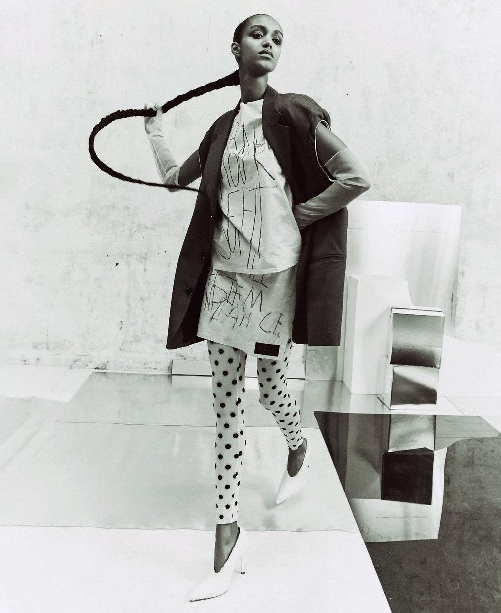 Dutch-Somali Muna Mahamed in Harper's Bazaar Italia No.2 — Anne of ...