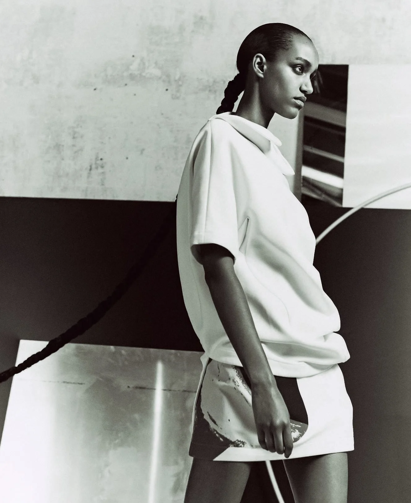 Dutch-Somali Muna Mahamed in Harper's Bazaar Italia No.2 — Anne of ...